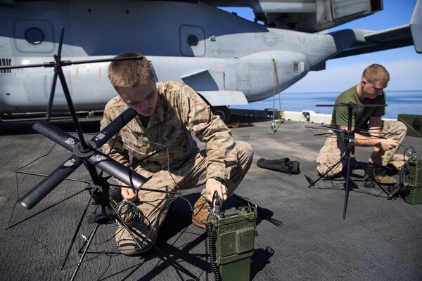 New radio system enables Marines to simultaneously monitor multiple ...