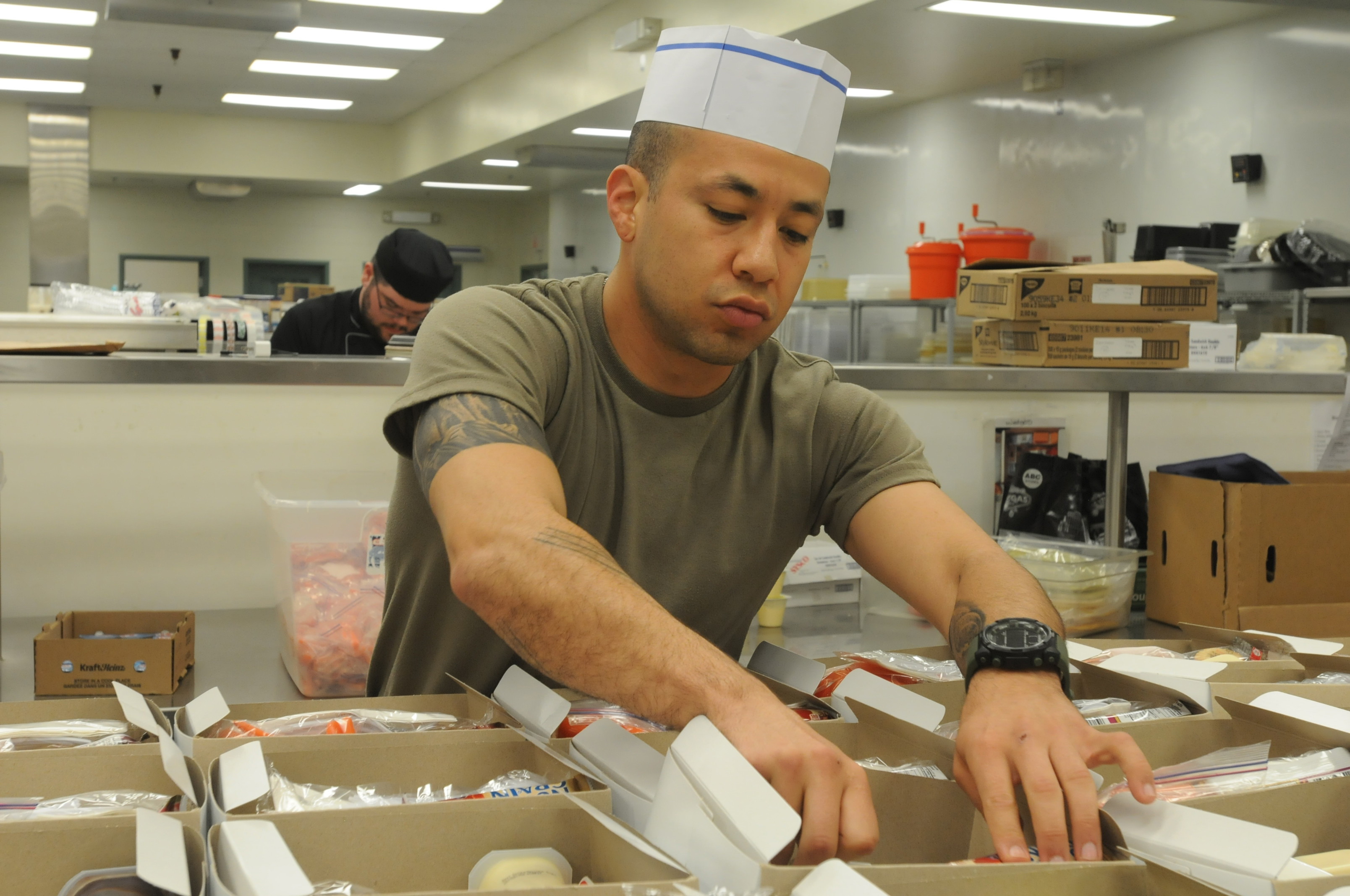Heating Up in The Kitchen > Defense Logistics Agency > News Article View