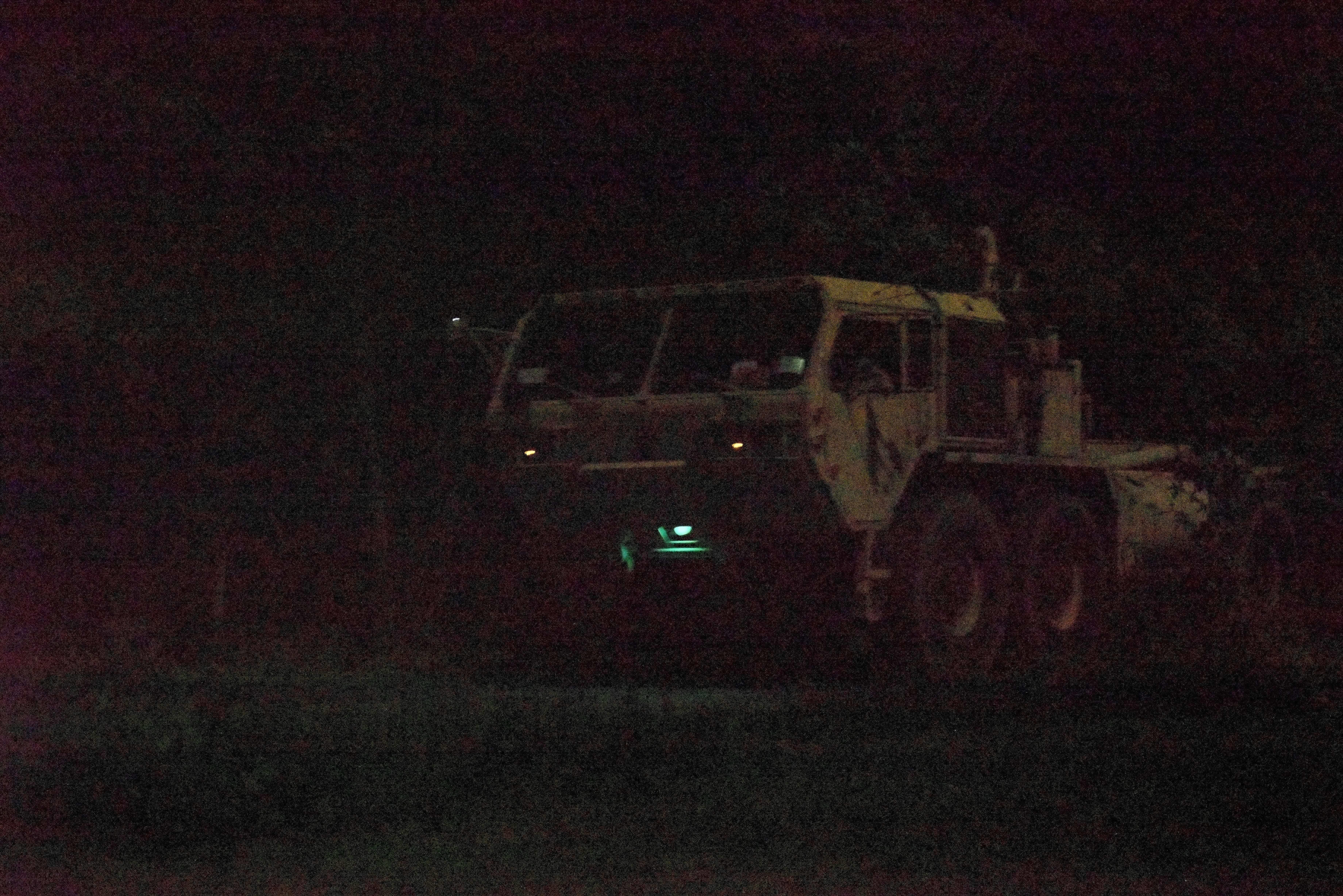 Soldiers participate in night vision convoy training > Joint Base ...