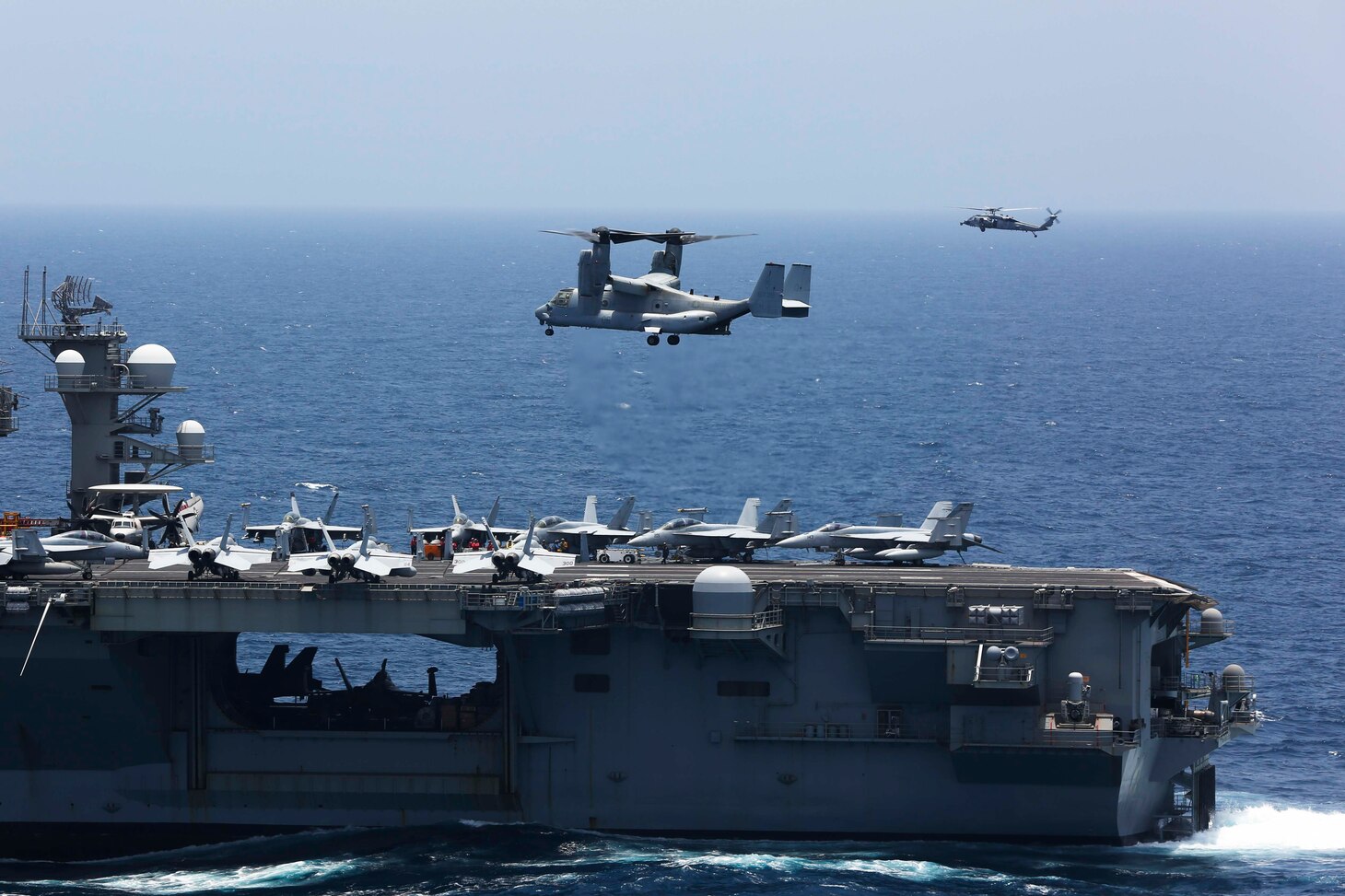 Osprey Aviation Tilts from Green to Blue > United States Navy > News ...