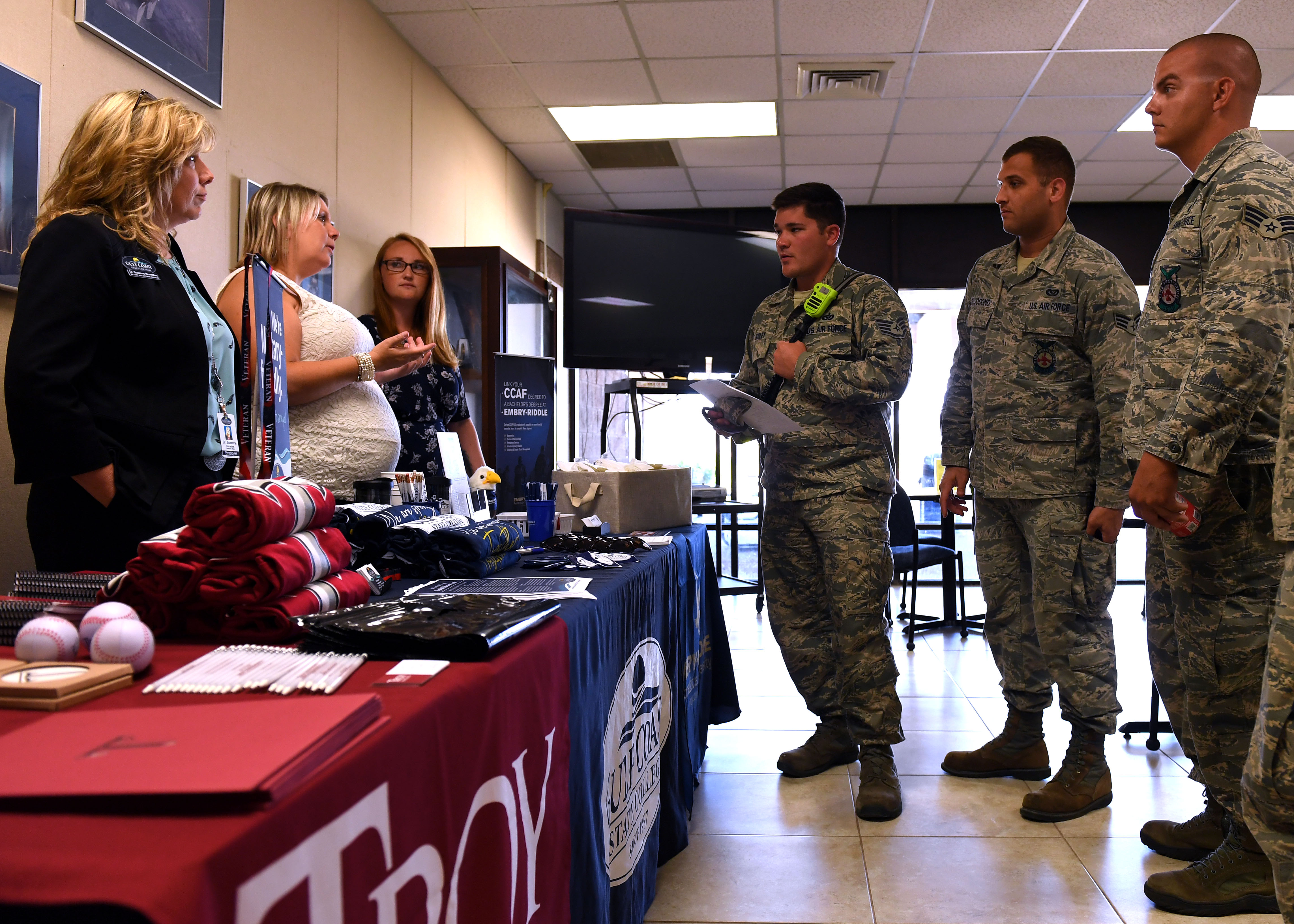 Force development center open house showcases on-base colleges ...