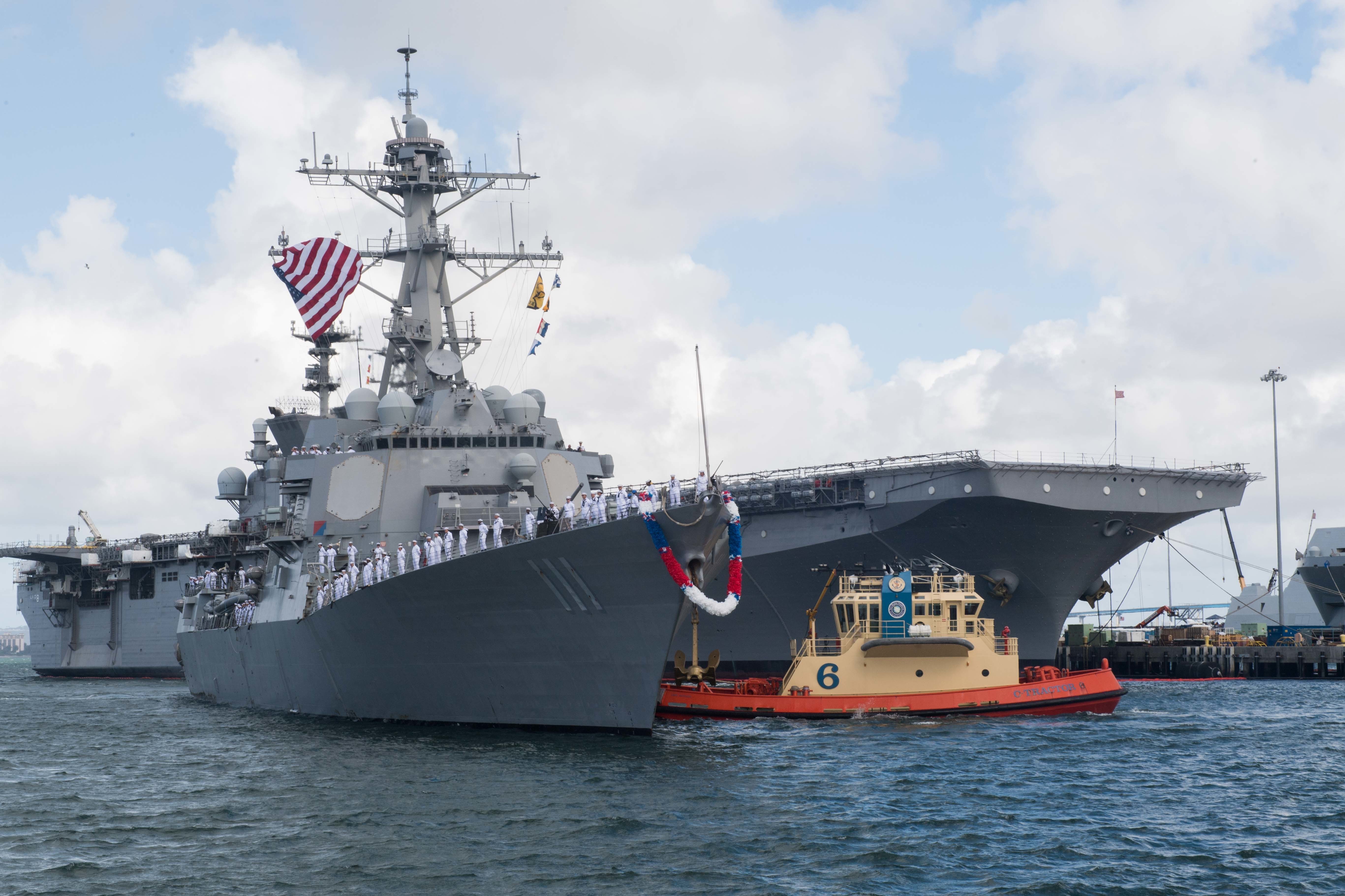 USS Spruance, USS Stockdale Return Home from Deployment > U.S. Indo ...