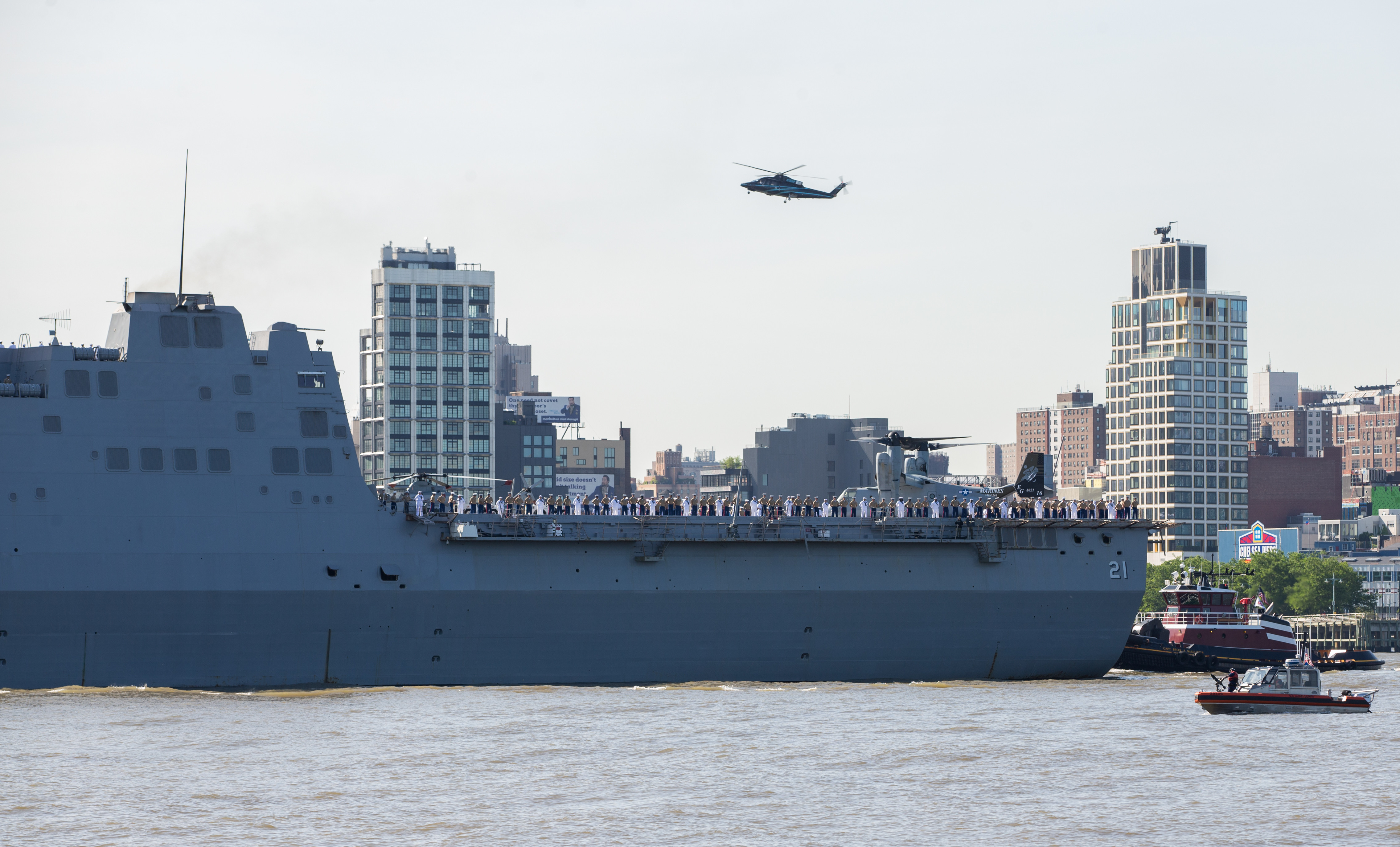 Fleet Week New York 2019 Parade of Ships