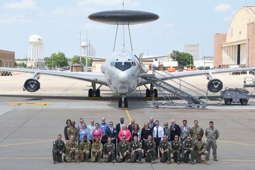 Photo: Oklahoma Legislative members visit Tinker > 552nd Air Control ...