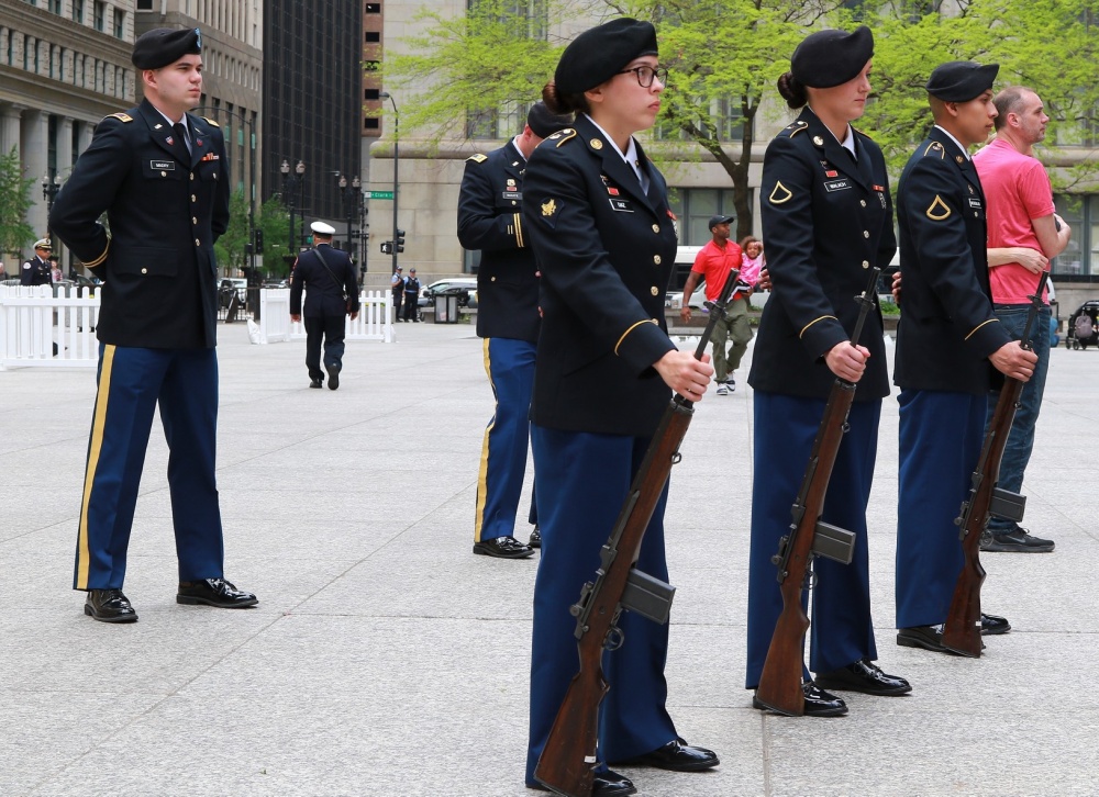 Illinois National Guard participates in Chicago Memorial Day