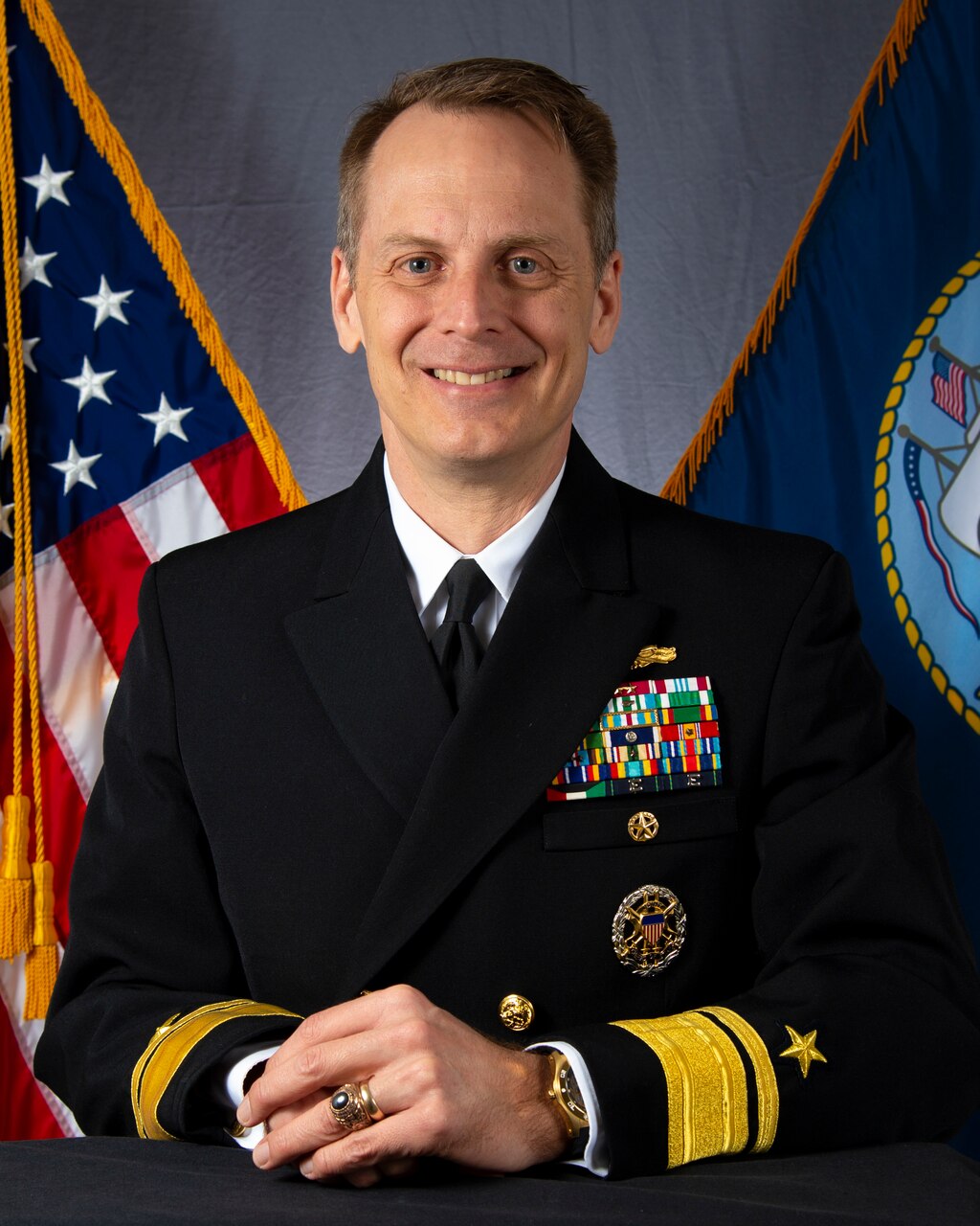 Rear Admiral Donald Gabrielson > United States Navy > BioDisplay