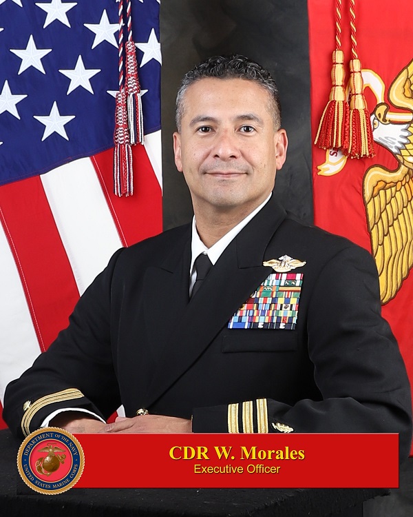 Commander Wilfredo Morales > 1st Marine Logistics Group > 1st MLG Leaders