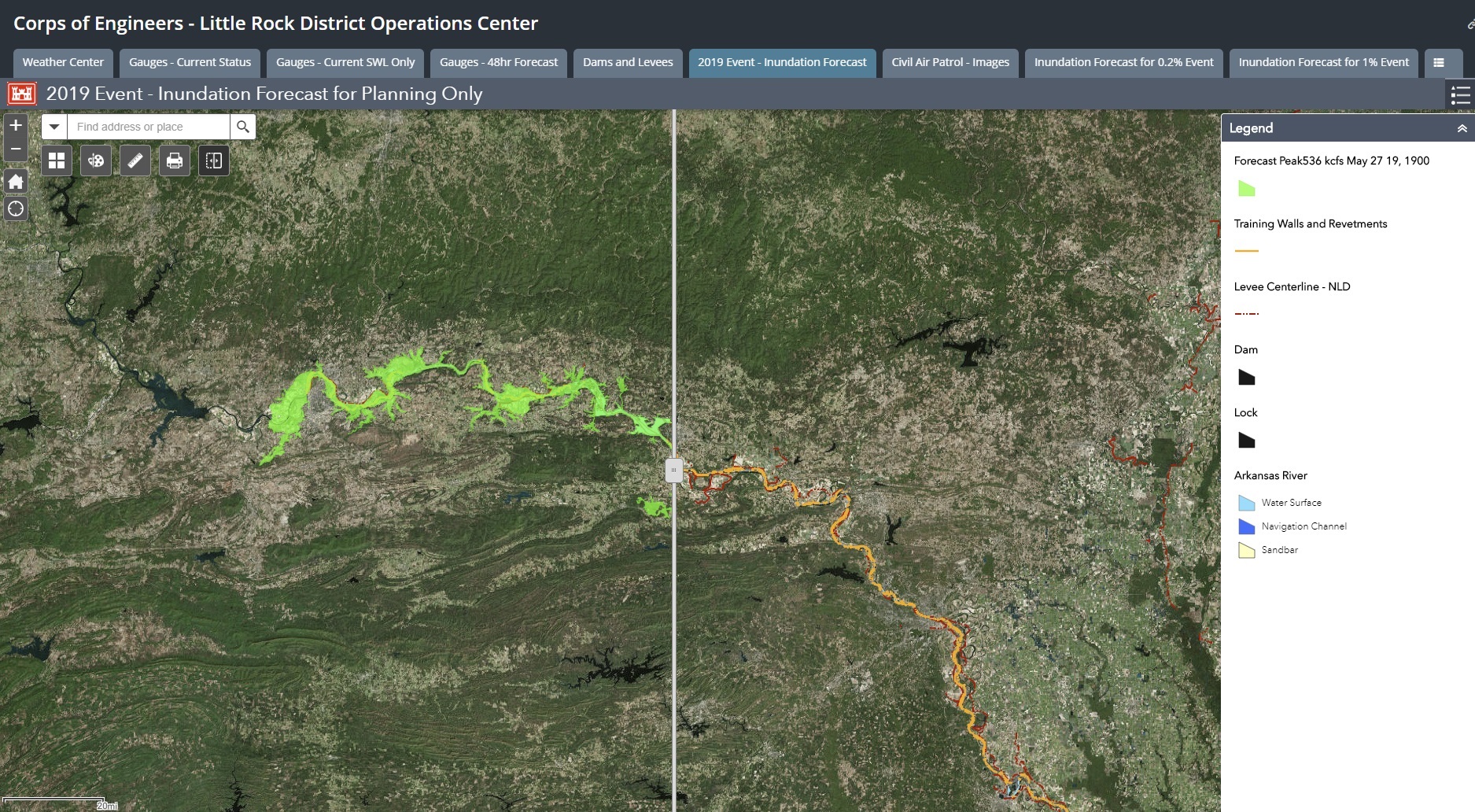 Inundation Dashboard