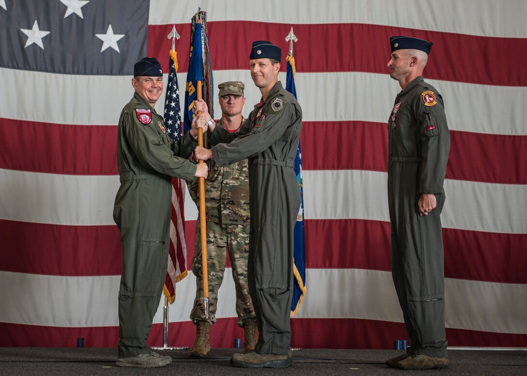 77th Fighter Squadron Change of Command