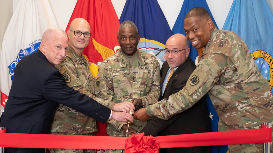 ASOC ribbon cutting