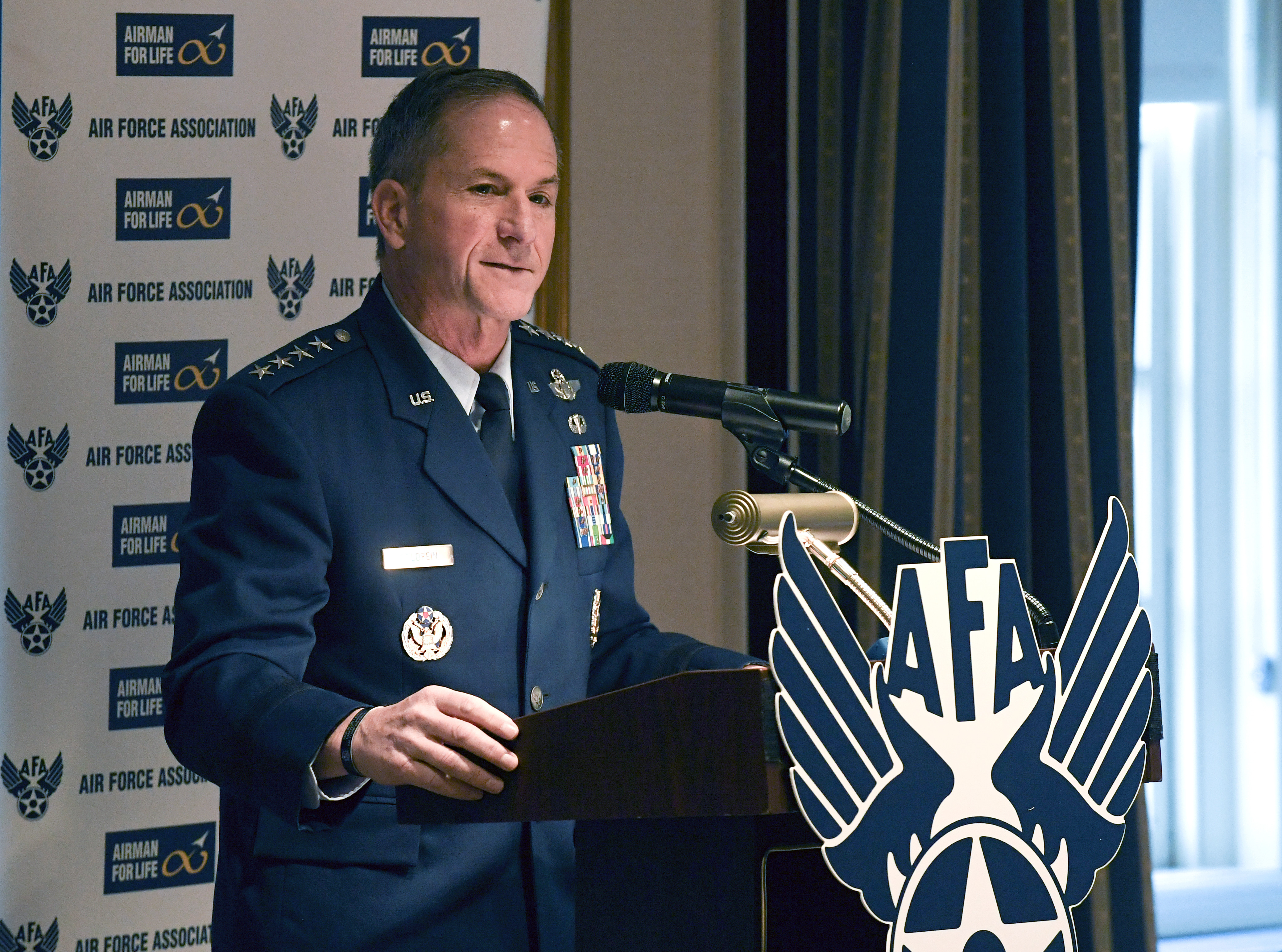 Air Force Chief of Staff outlines risks of budget uncertainties > Air ...