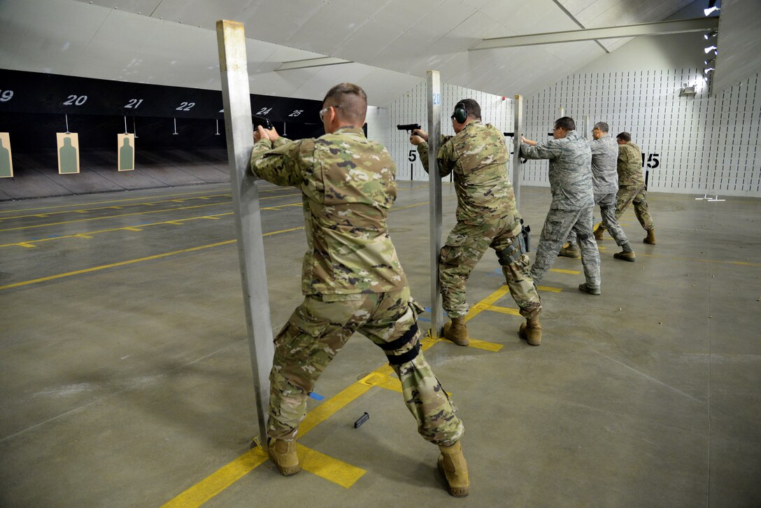 177th Fighter Wing leaders experience Defender's proficiency fire course