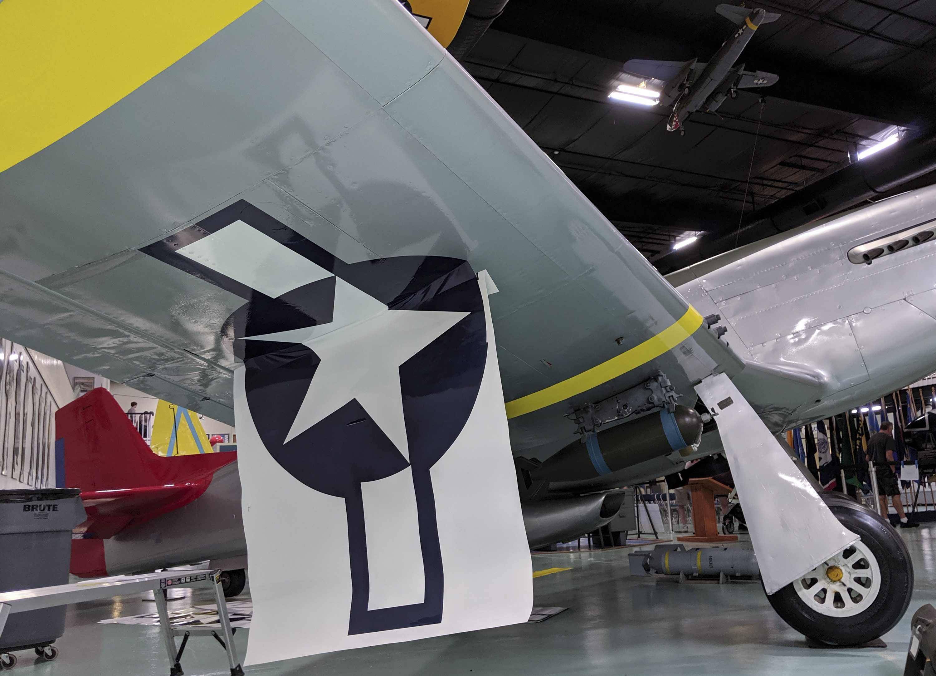 Wrap it up: vinyl adds new life to museum aircraft > Tinker Air Force ...