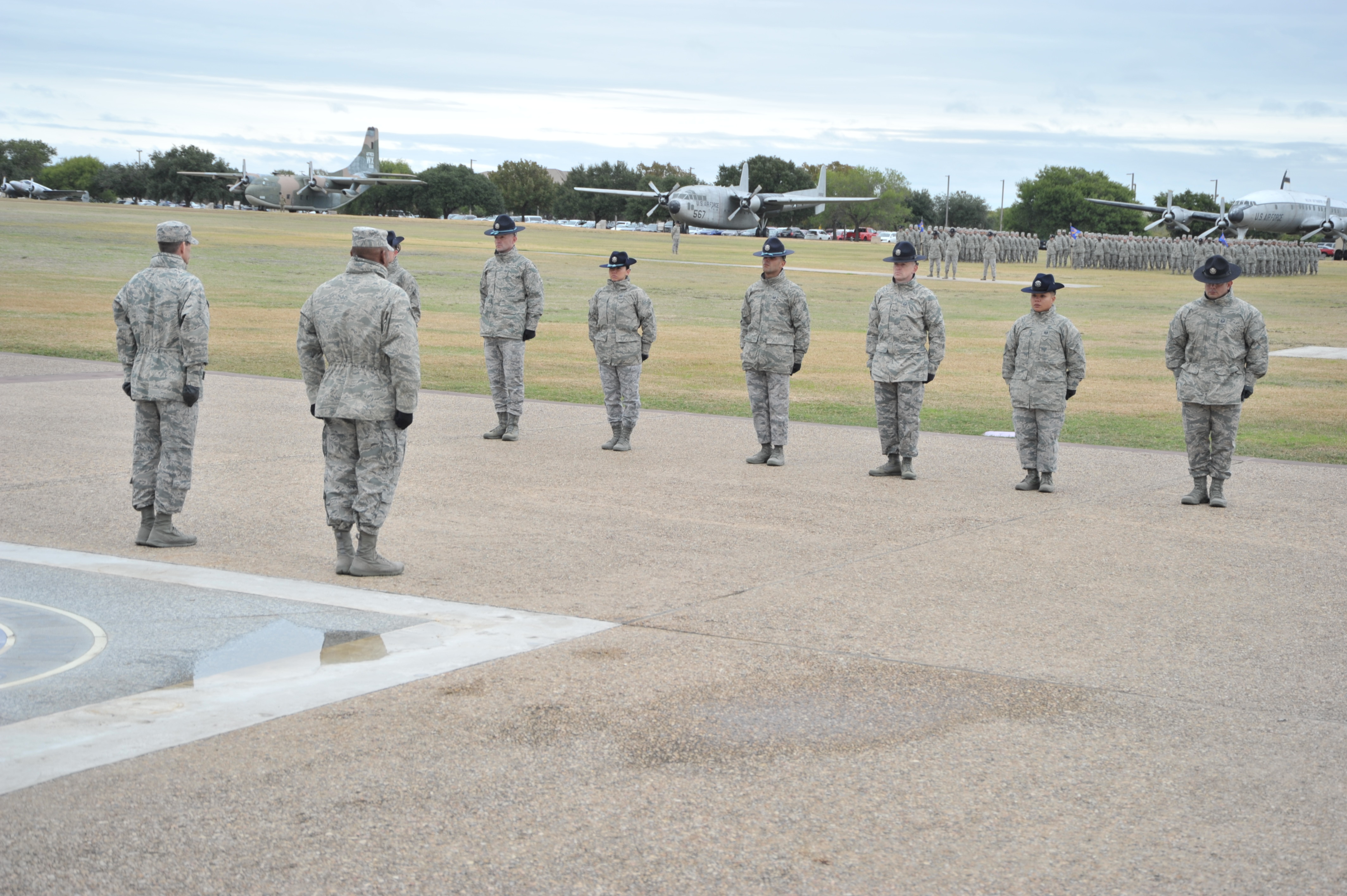 340th FTG welcomes group's first airman basic, honors USAF heroes ...
