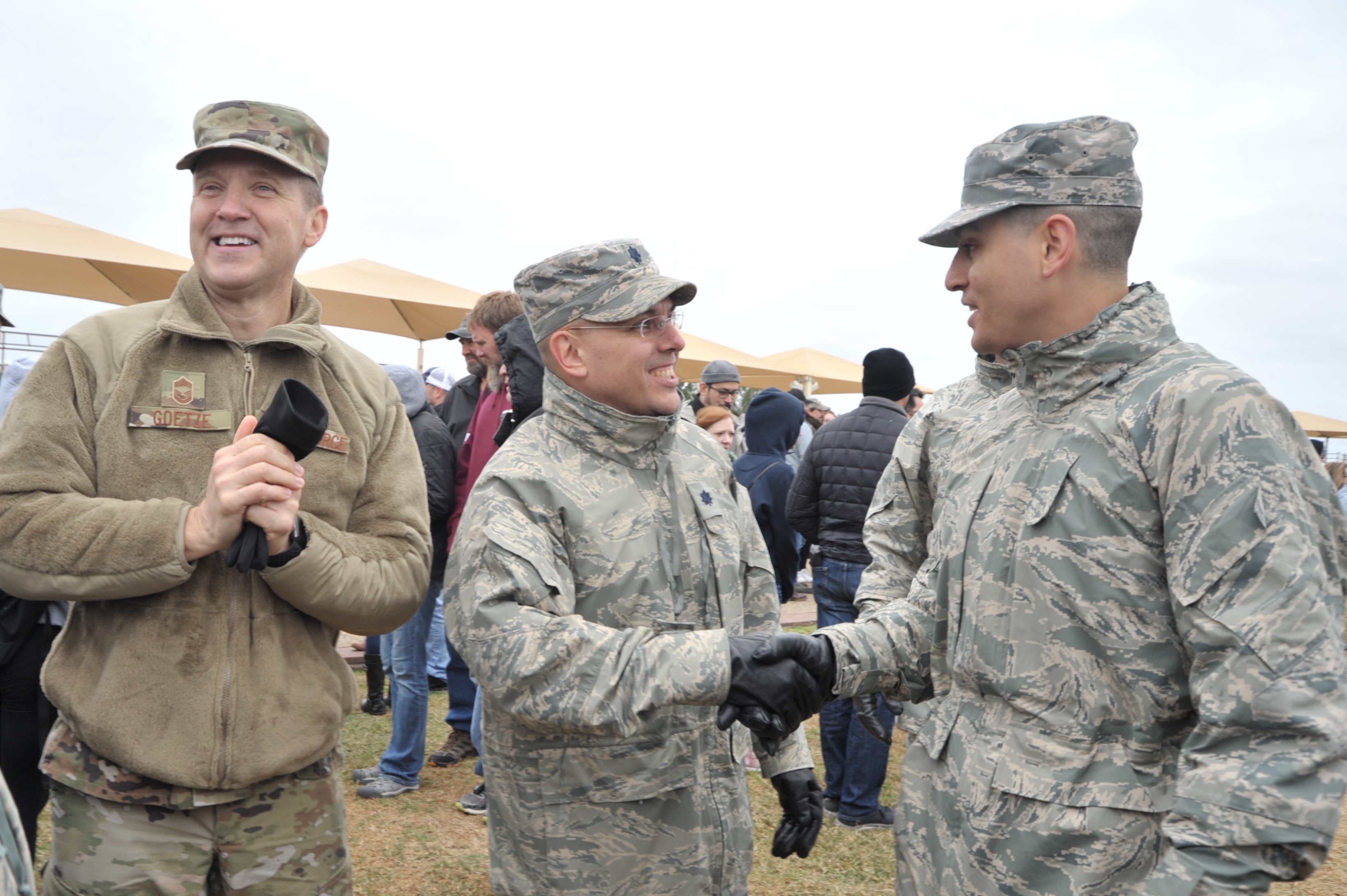 340th FTG welcomes group's first airman basic, honors USAF heroes
