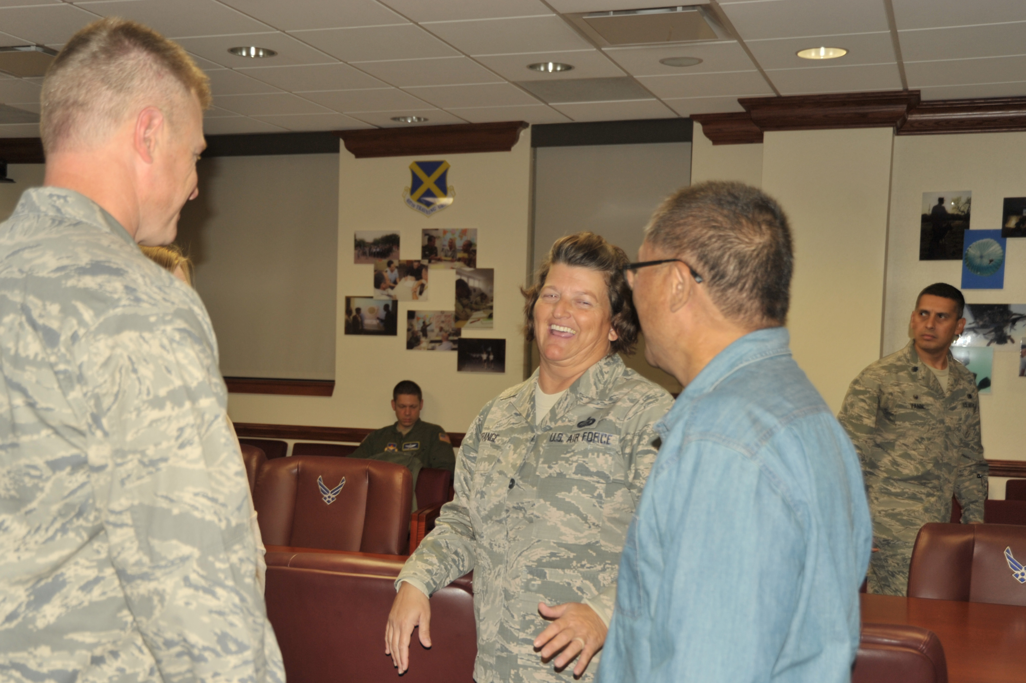 340th FTG welcomes group's first airman basic, honors USAF heroes