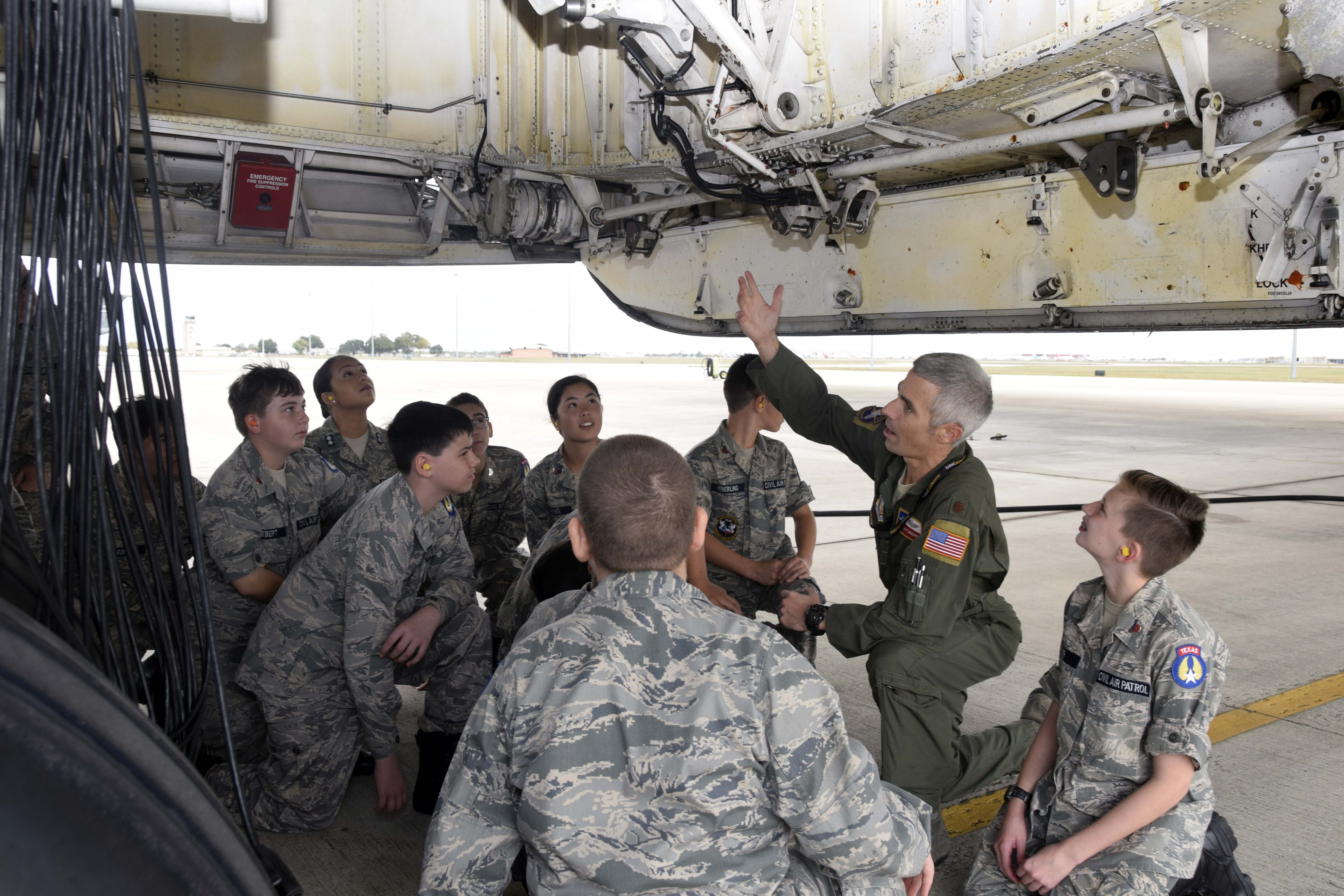 Texas Civil Air Patrol units tour C-5M, units > Joint Base San Antonio ...