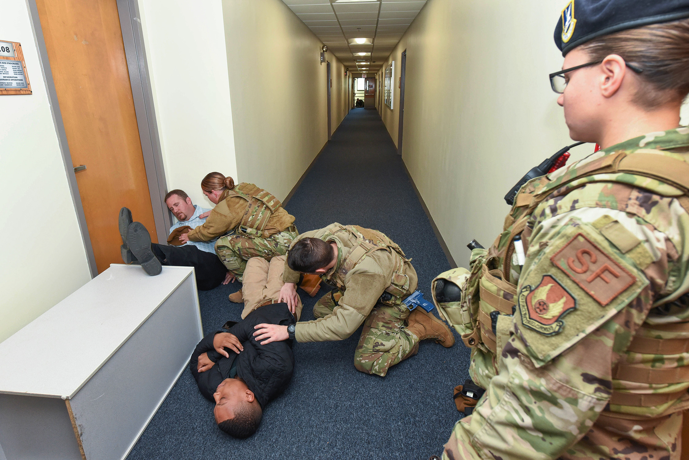 Hanscom conducts readiness exercise
