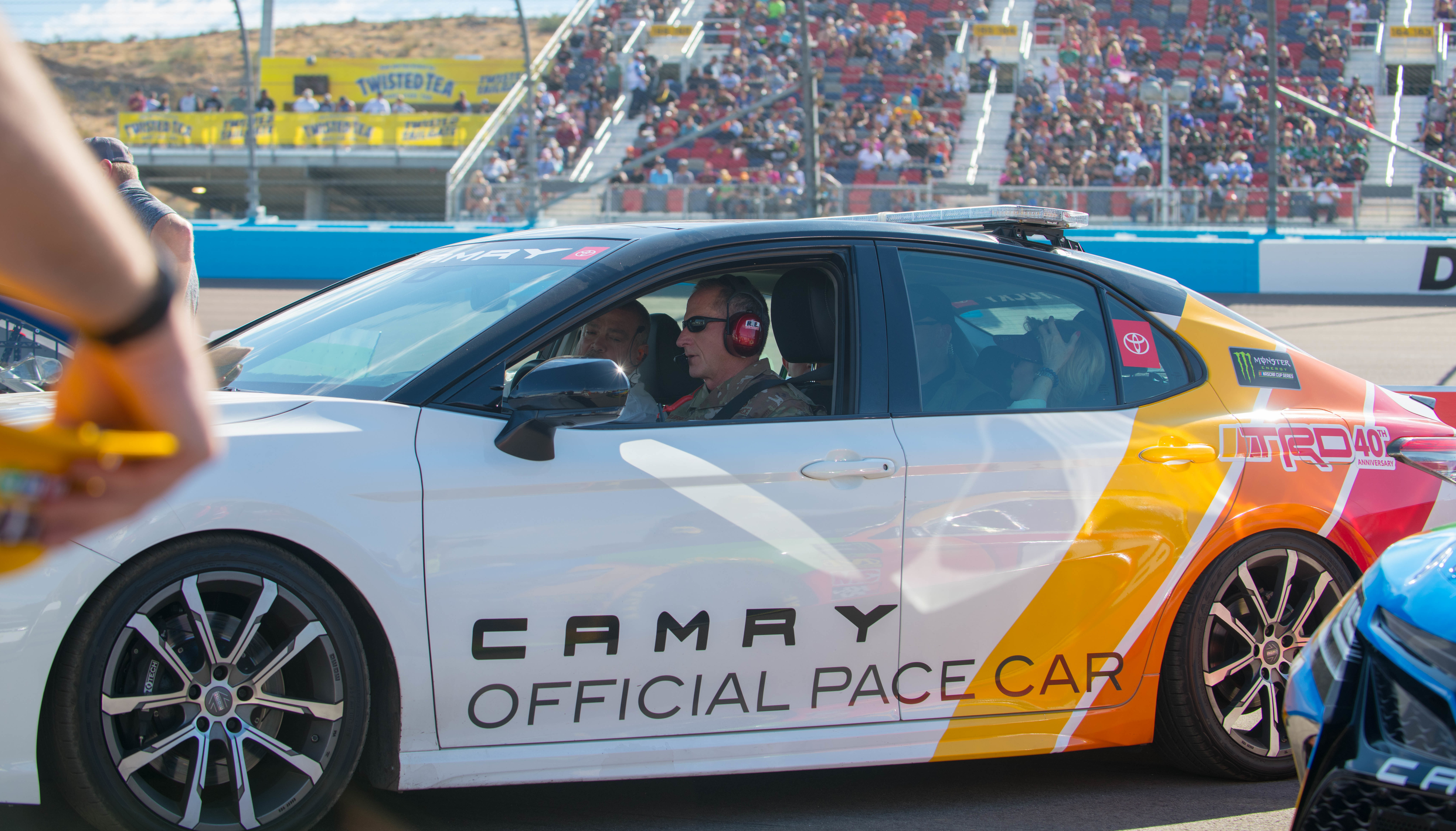 CSAF attends Veteran’s Day NASCAR event