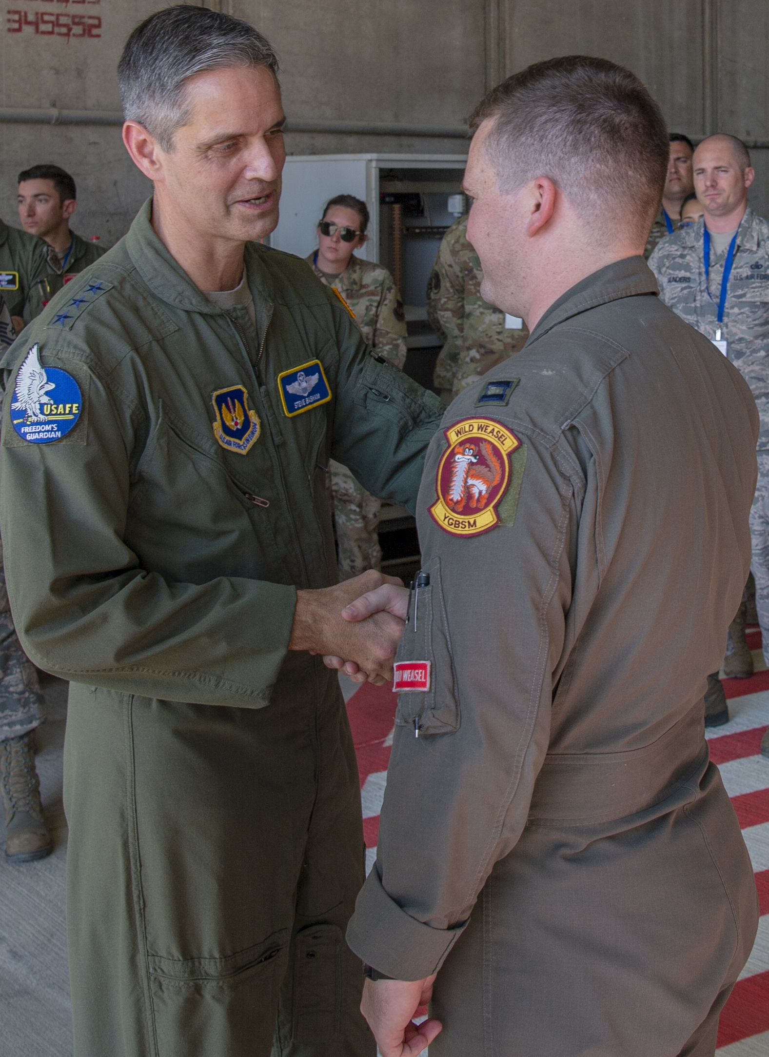 Lt. Gen. Basham visits Blue Flag 2019 > U.S. Air Forces in Europe - Air ...