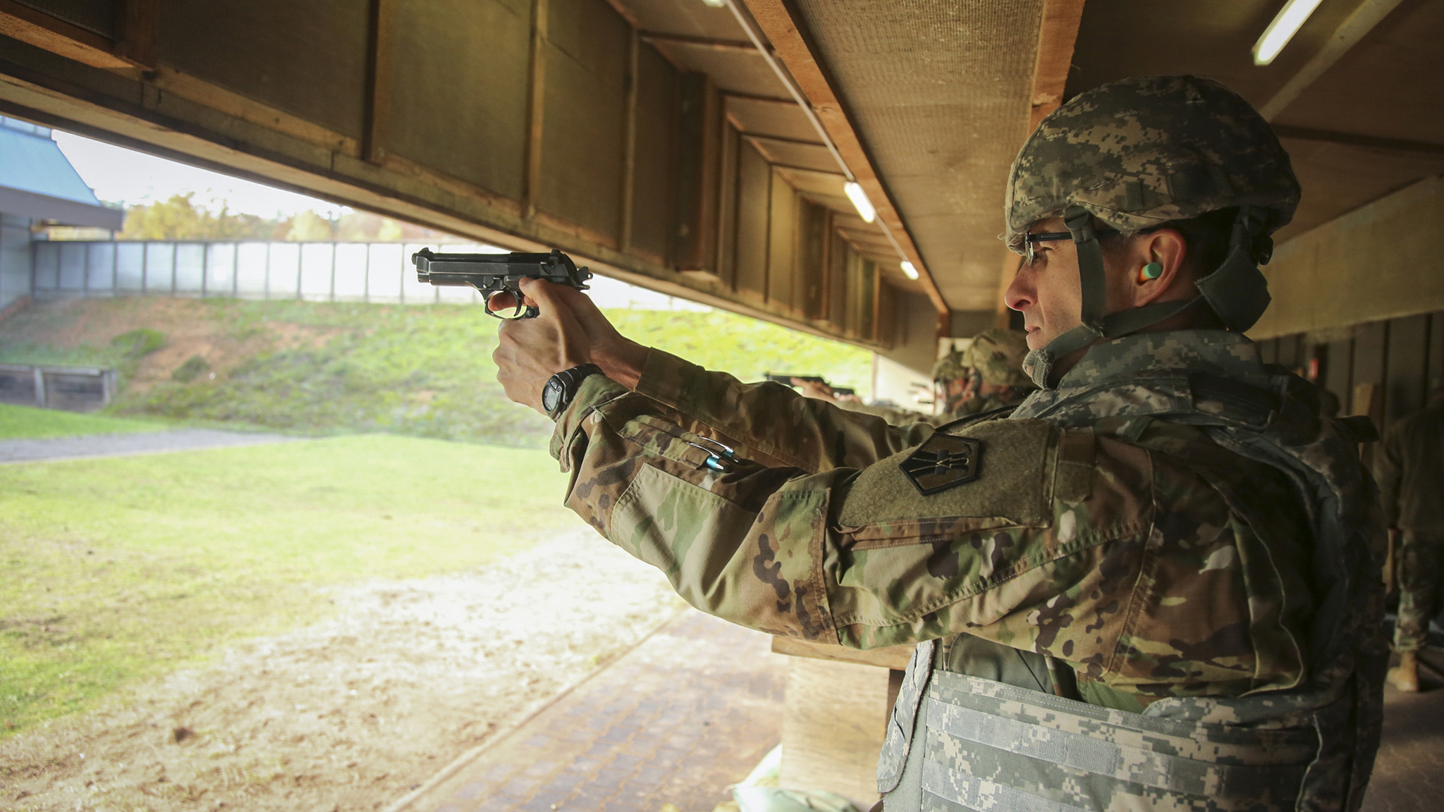7th Mission Support Command weapons training and range operations