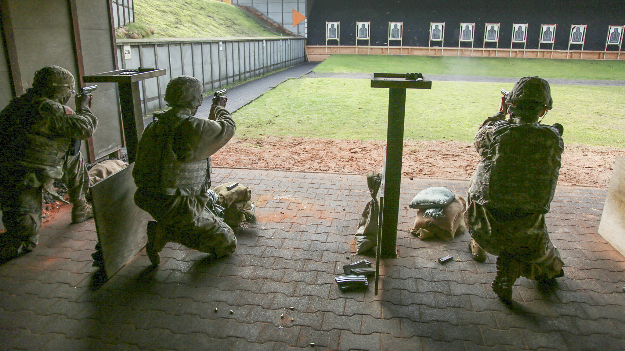 7th Mission Support Command weapons training and range operations