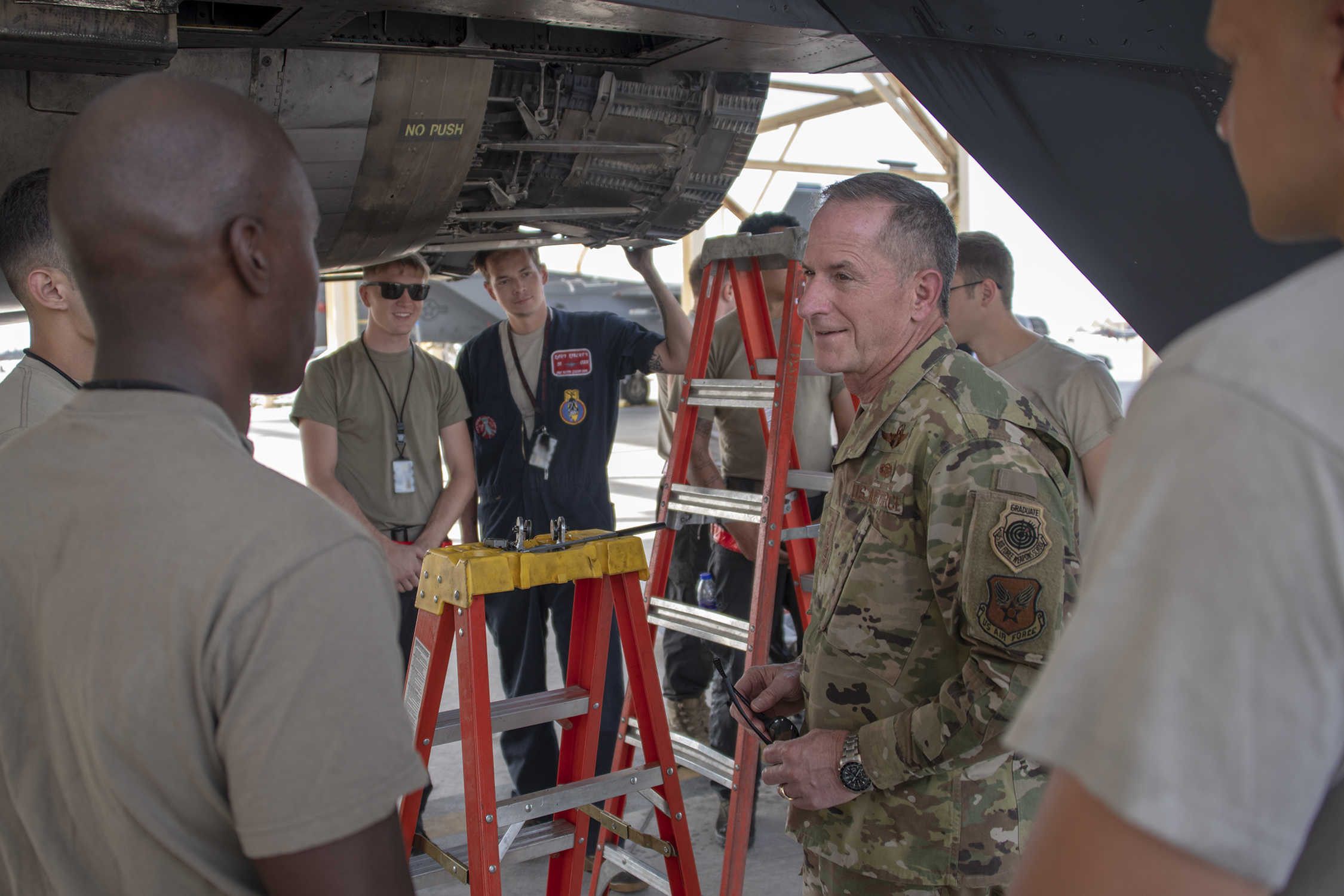 CSAF comes to ADAB! > U.S. Air Forces Central > 380AEW Article Display