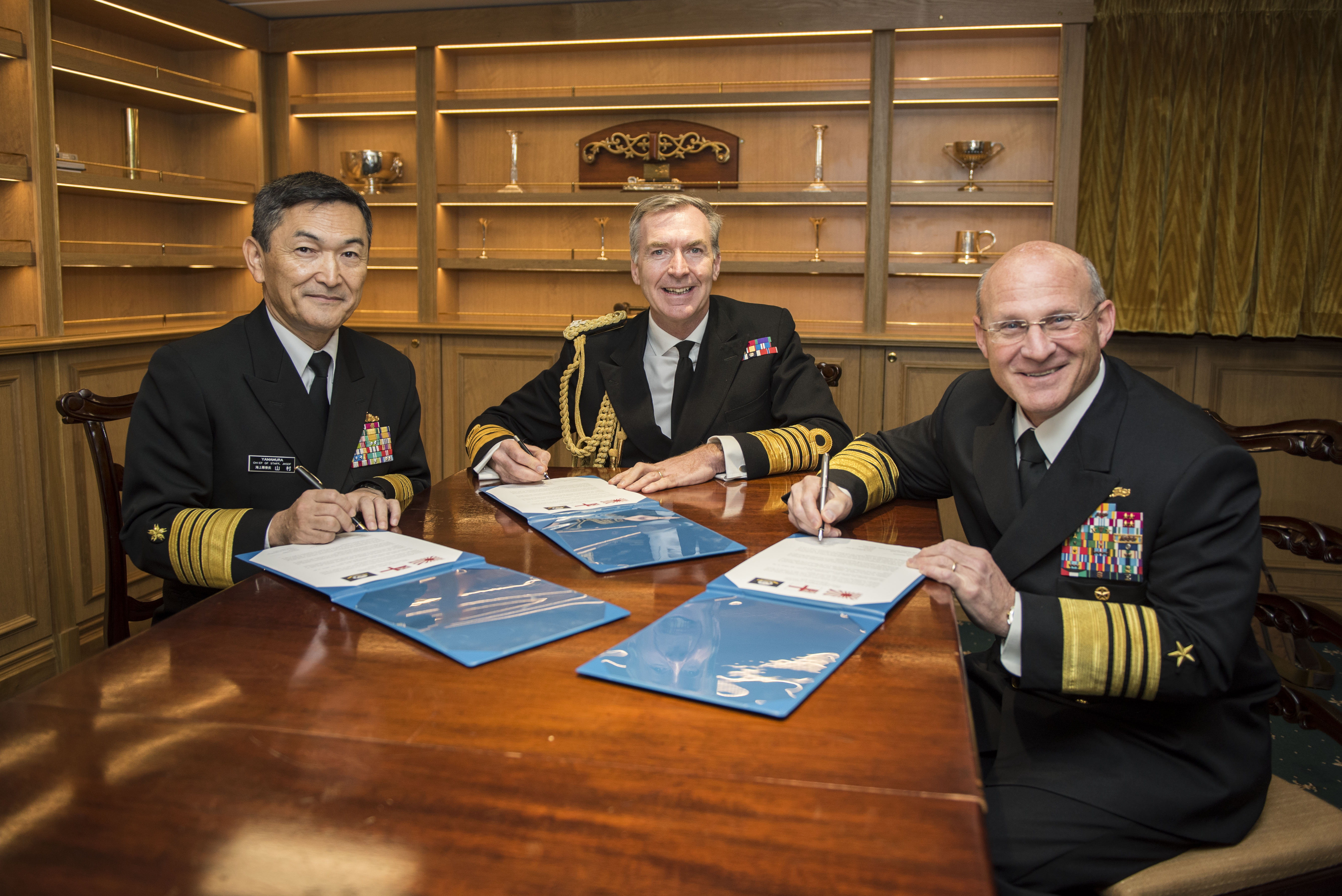 U.S., U.K., Japan Navies Reaffirm Commitment to Increased Cooperation ...