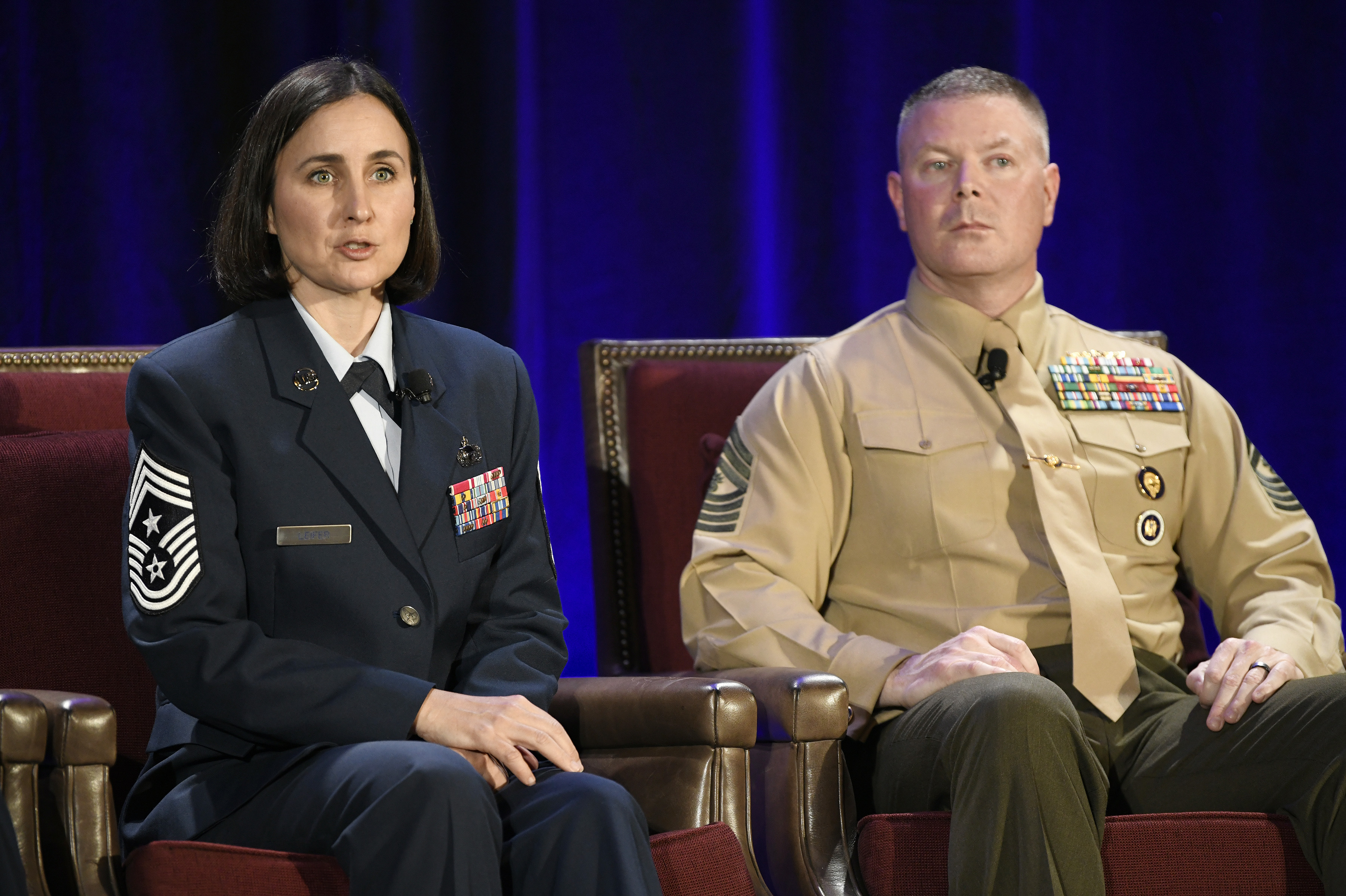 Cyber SELs talk enlisted matters during panel > Sixteenth Air Force ...