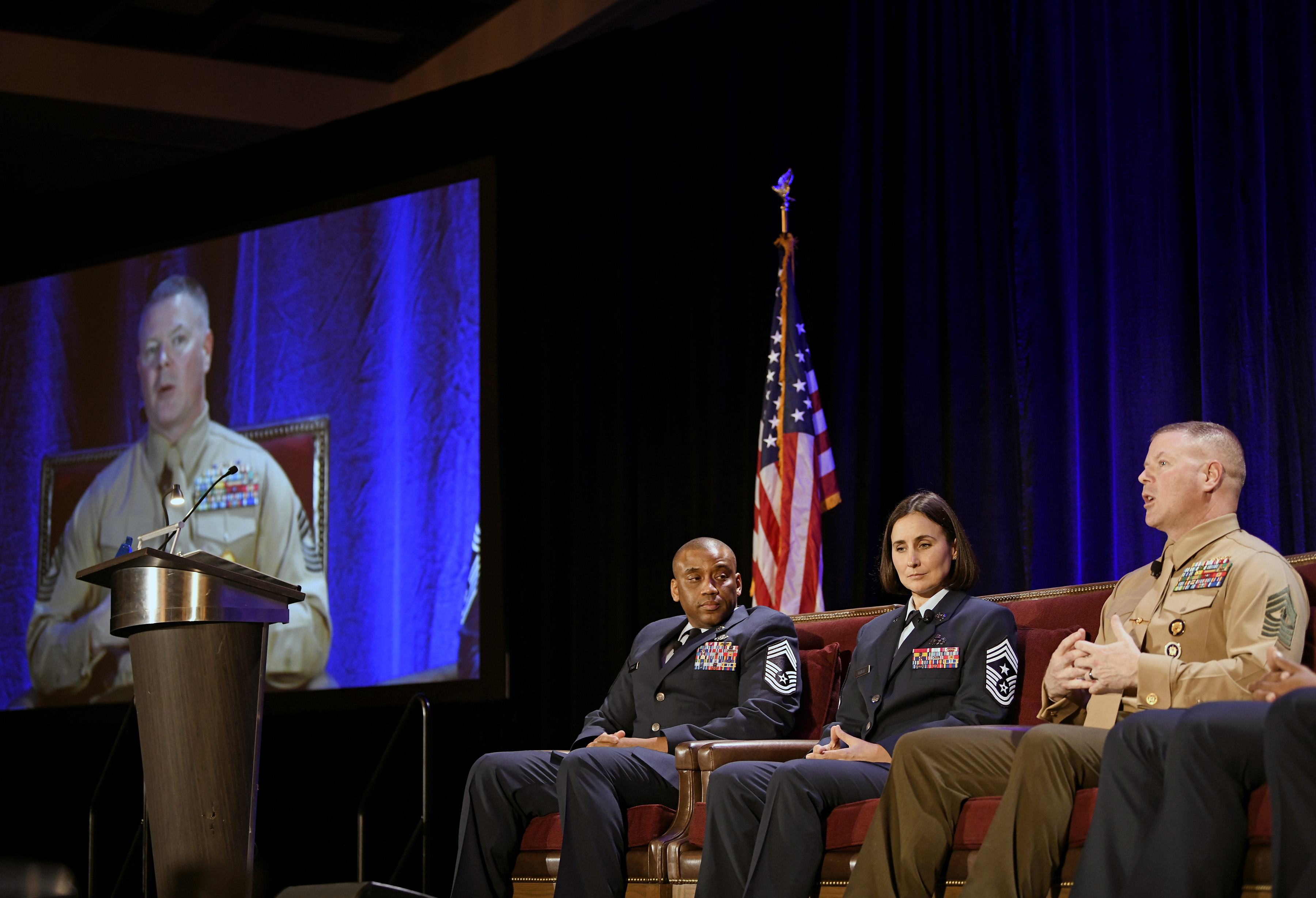 Cyber SELs talk enlisted matters during panel > Sixteenth Air Force ...