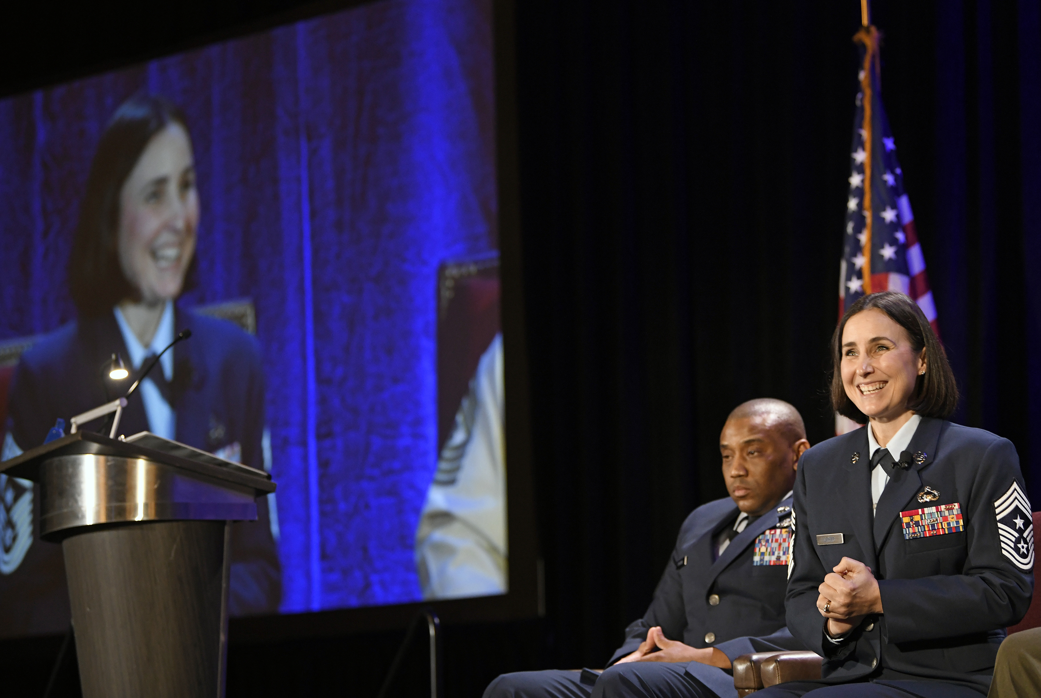 Cyber SELs talk enlisted matters during panel > Sixteenth Air Force ...