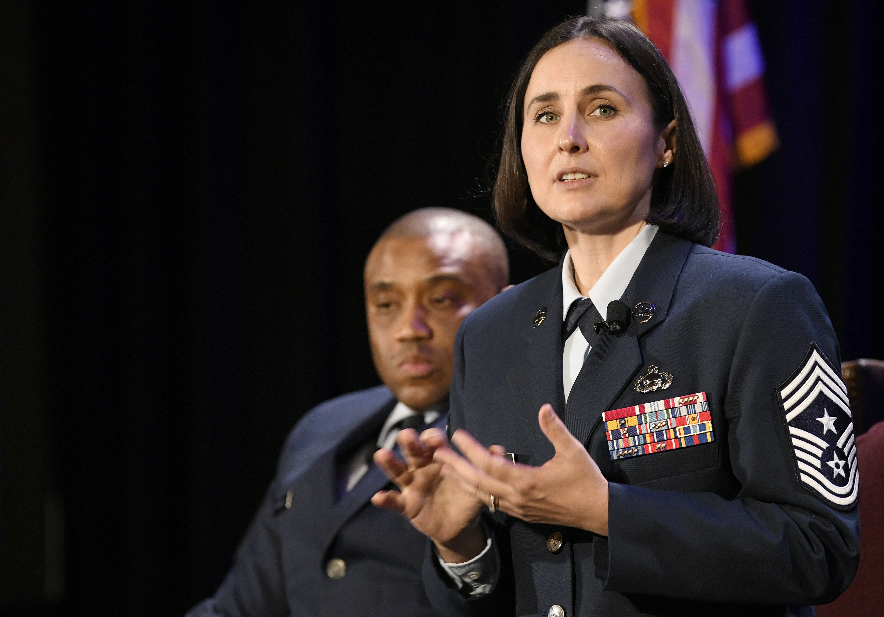 Cyber SELs talk enlisted matters during panel > Sixteenth Air Force ...