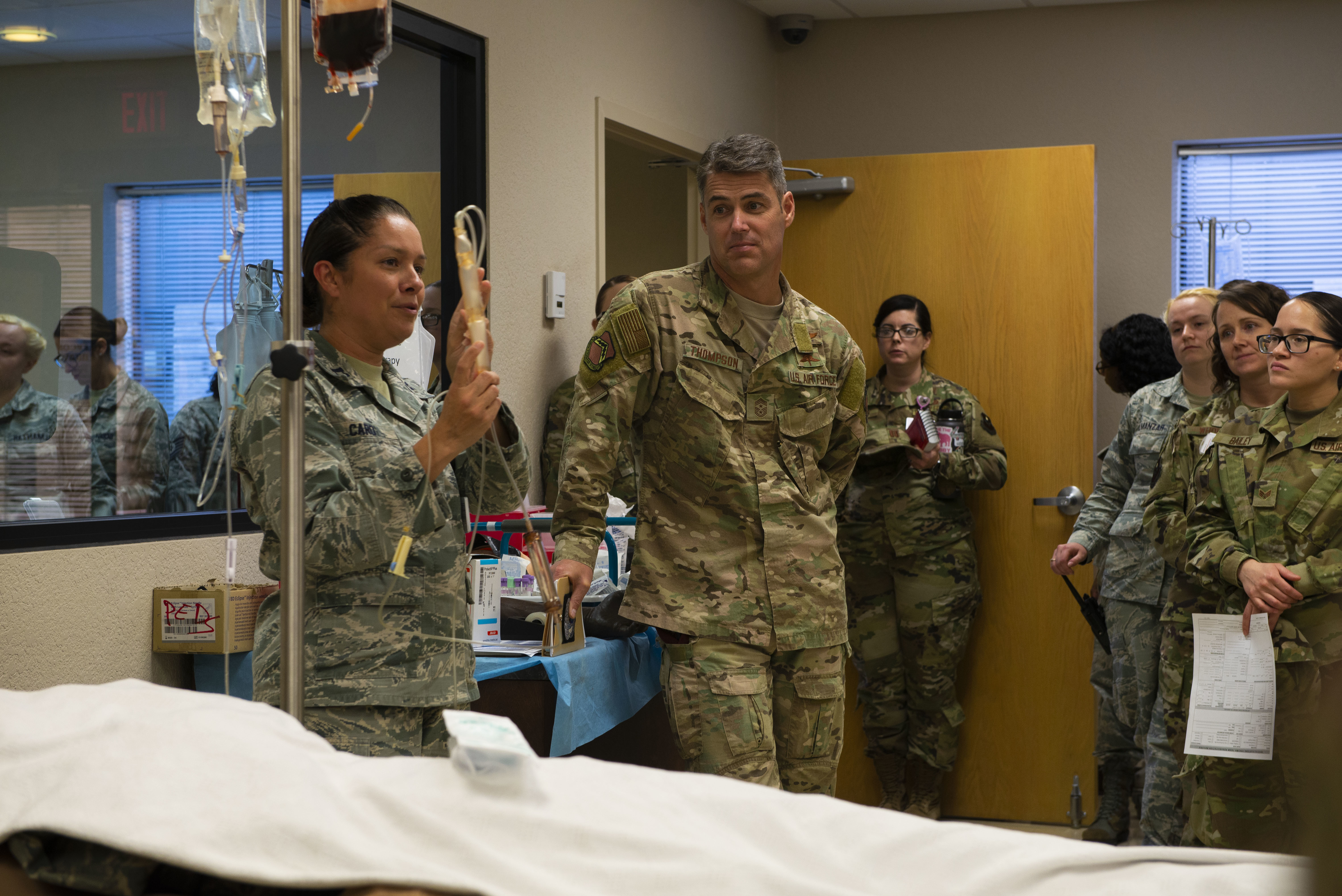 56th FW Command Chief pays visit to medical Airmen > Luke Air Force ...