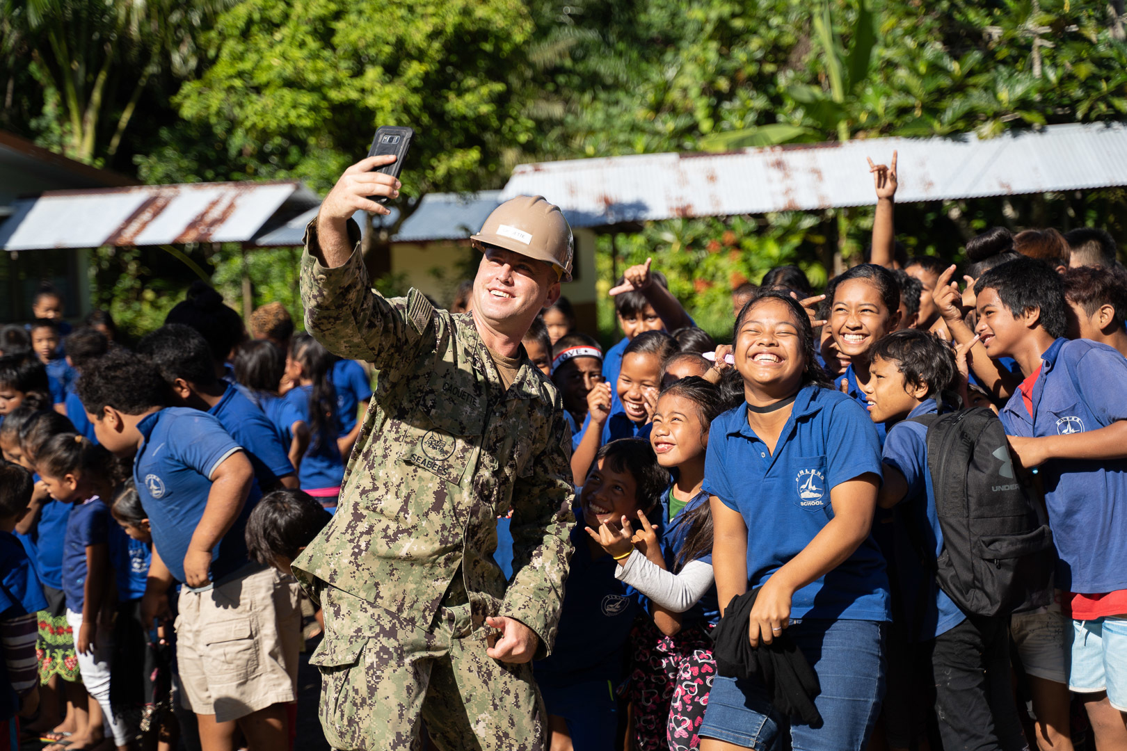 School Selfie | U.S. Department of War