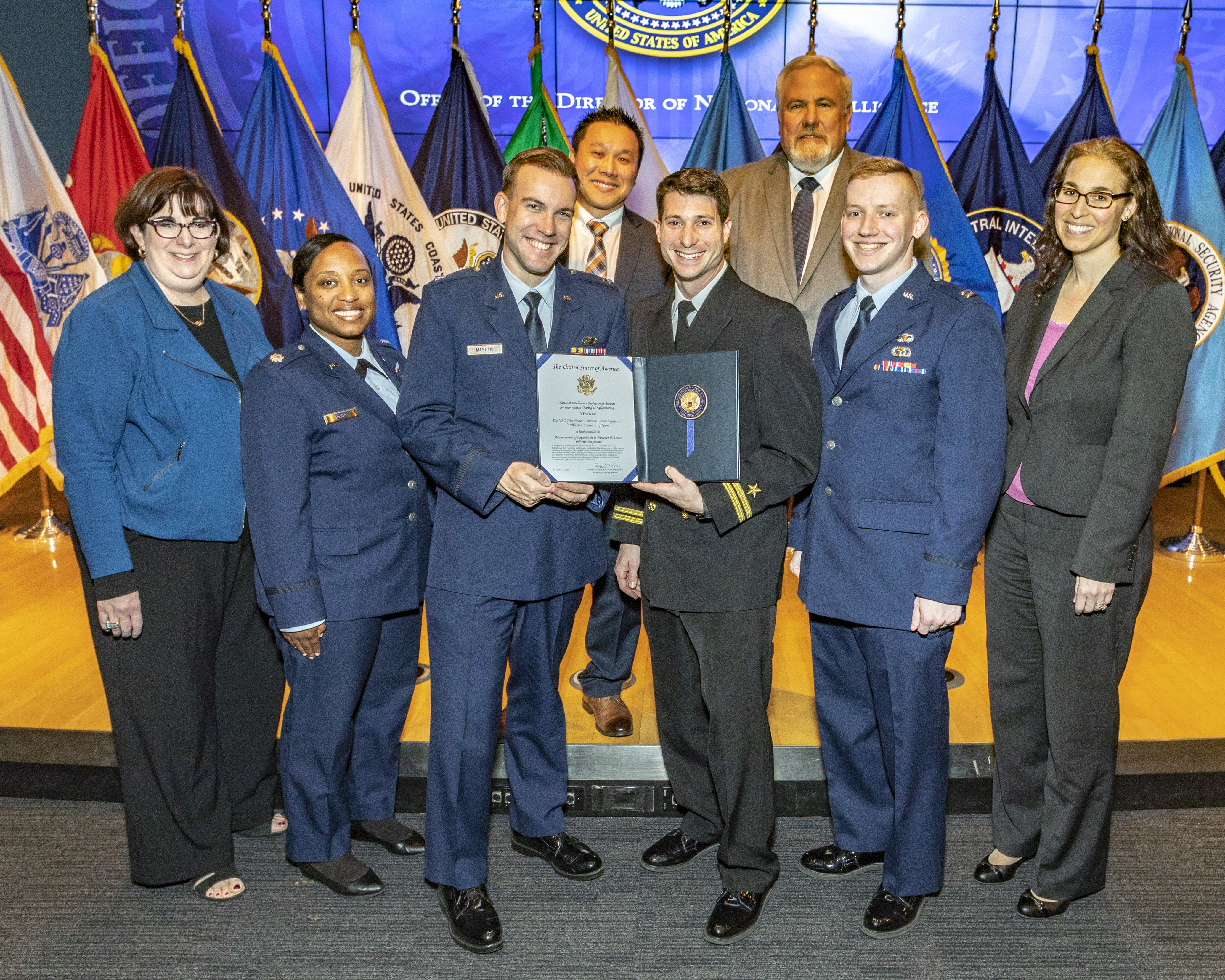 NRO receives IC team award for outstanding service > > News Article