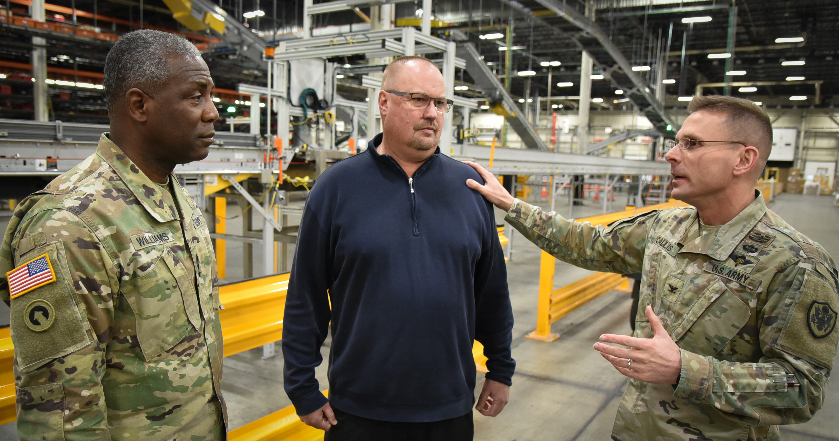 DLA Director reviews DLA Distribution dynamic operating plan with eye ...