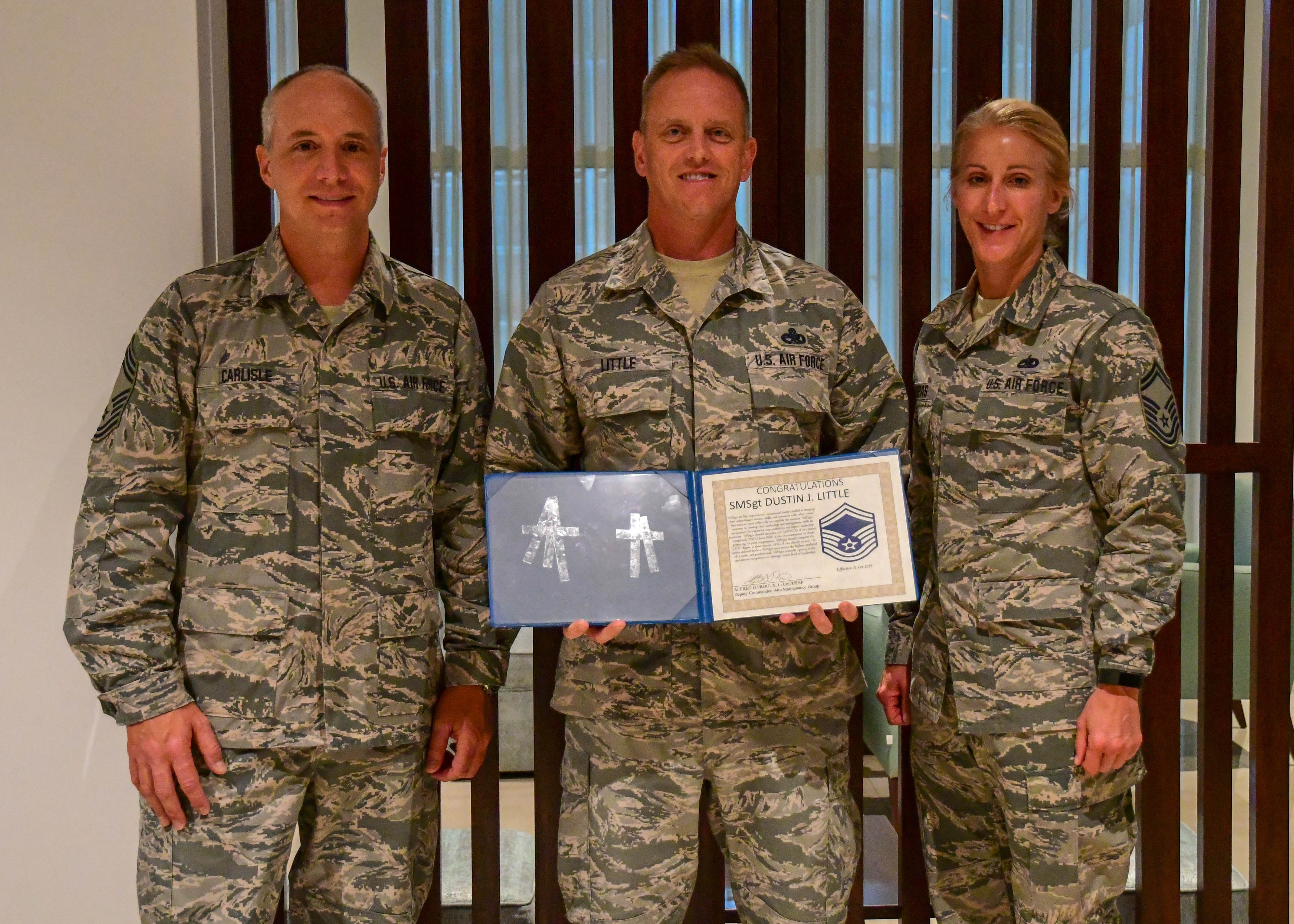 Maintainer STEP promoted to senior master sergeant