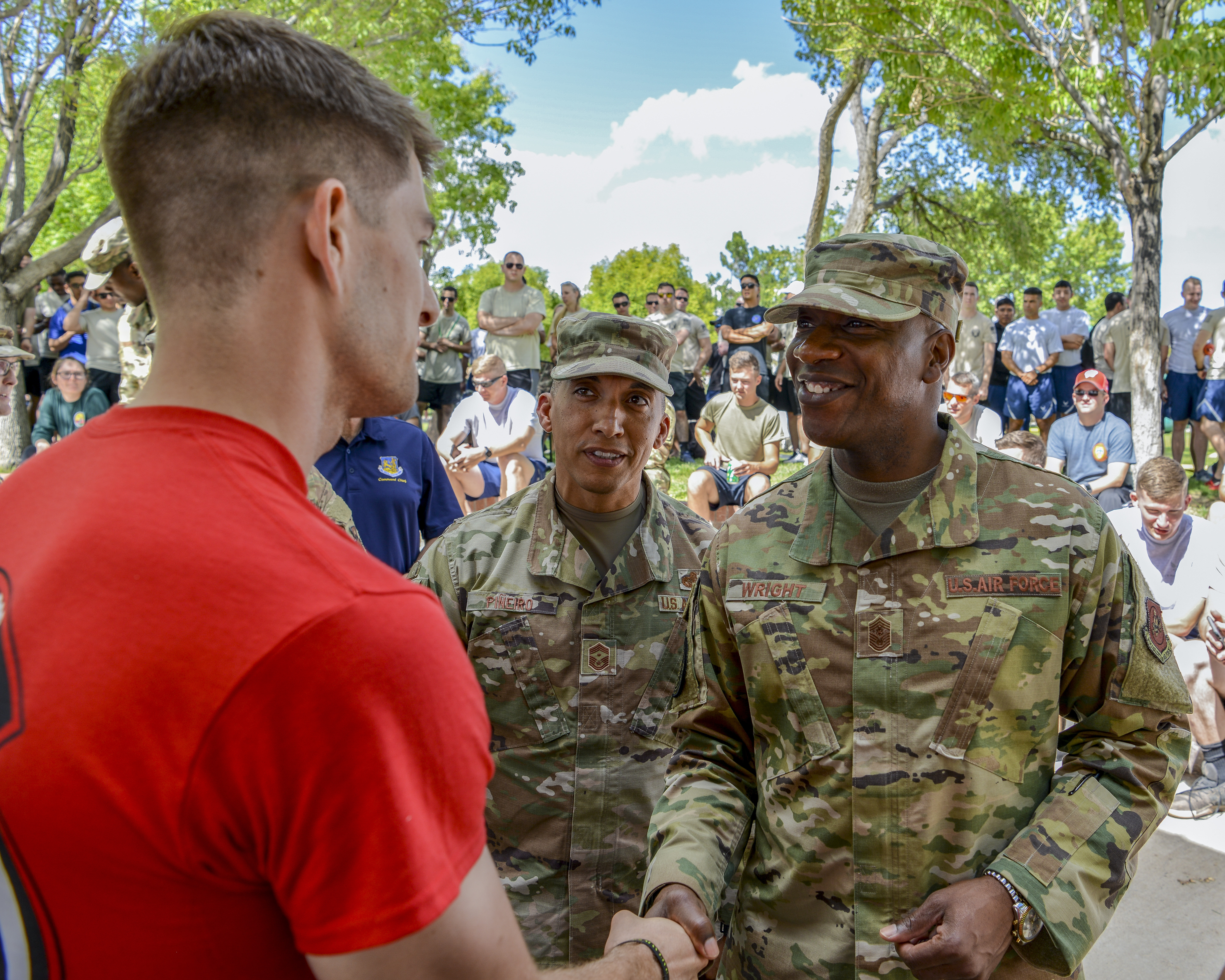 Chief Wright visits Kirtland > Ellsworth Air Force Base > Article Display