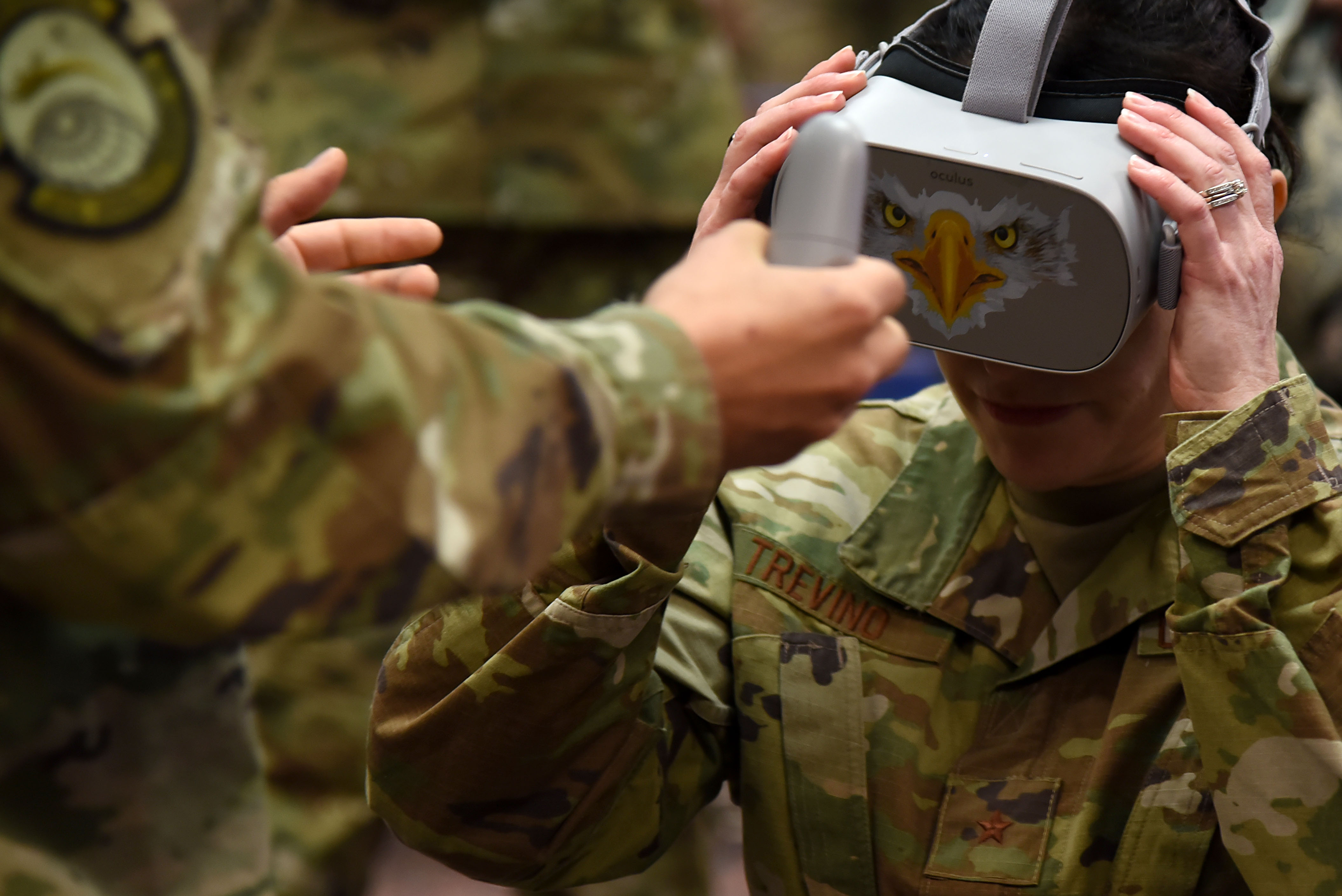 Air Force Installation Contracting Center commander visits the U.S. Air ...