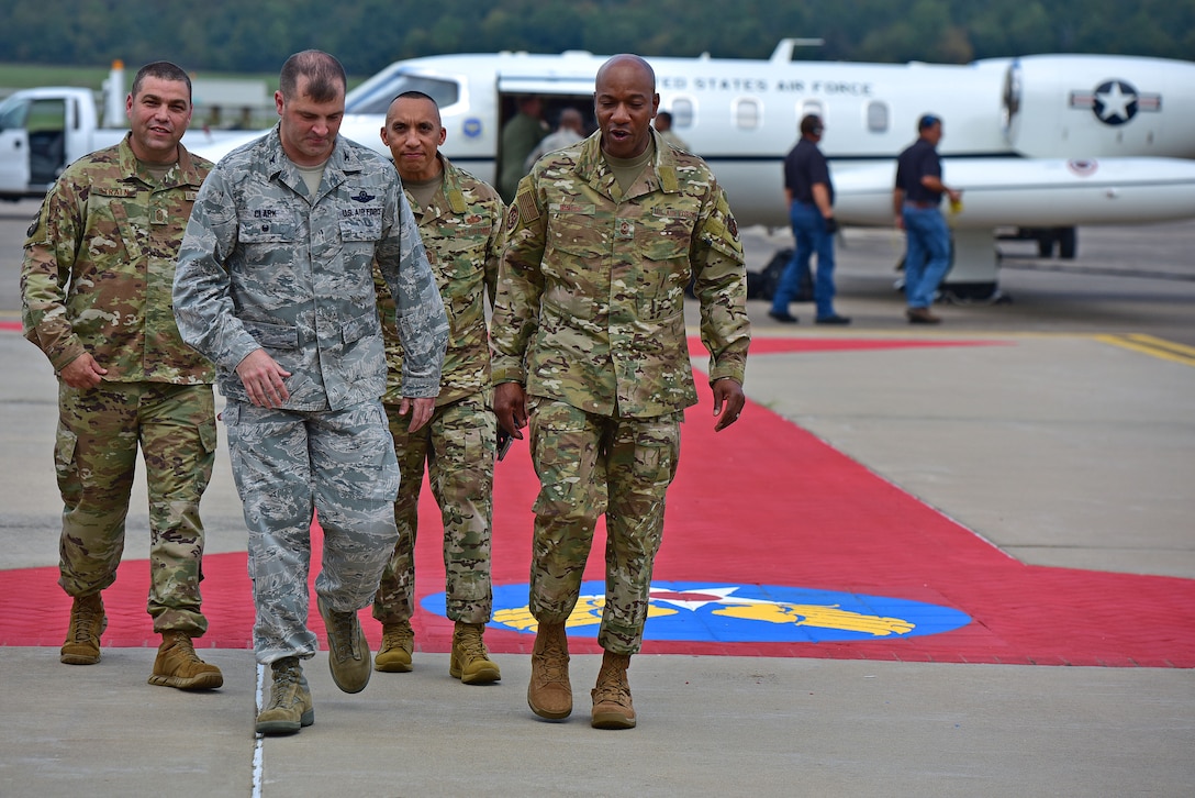 CMSAF Wright joins LRAFB Airmen for Wingman Day