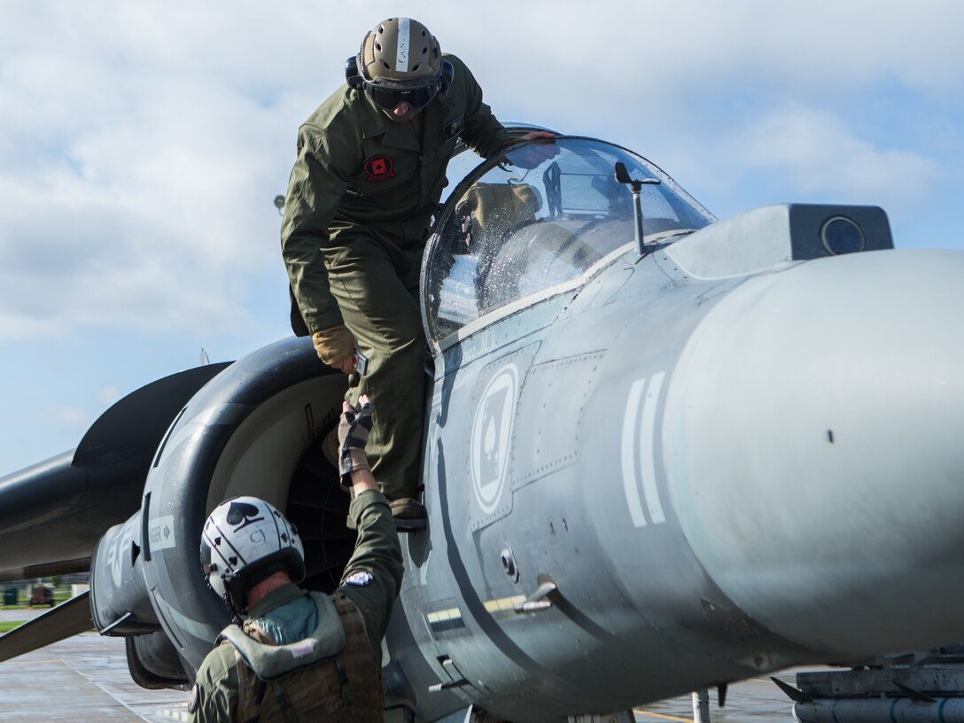U.S. Marines participate in Exercise Banzai Badlands
