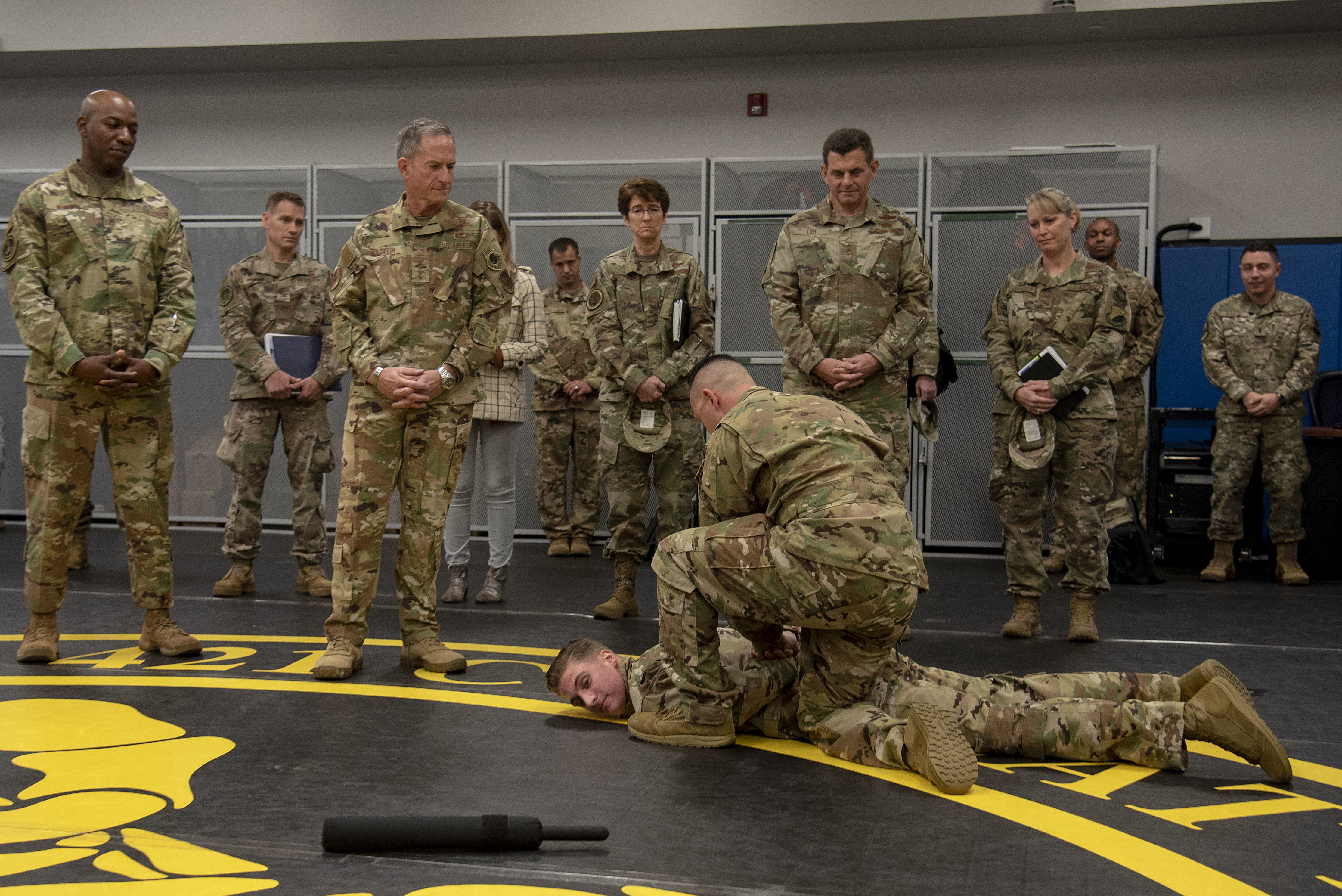 CSAF, CMSAF visit US Air Force Expeditionary Center > 445th Airlift ...