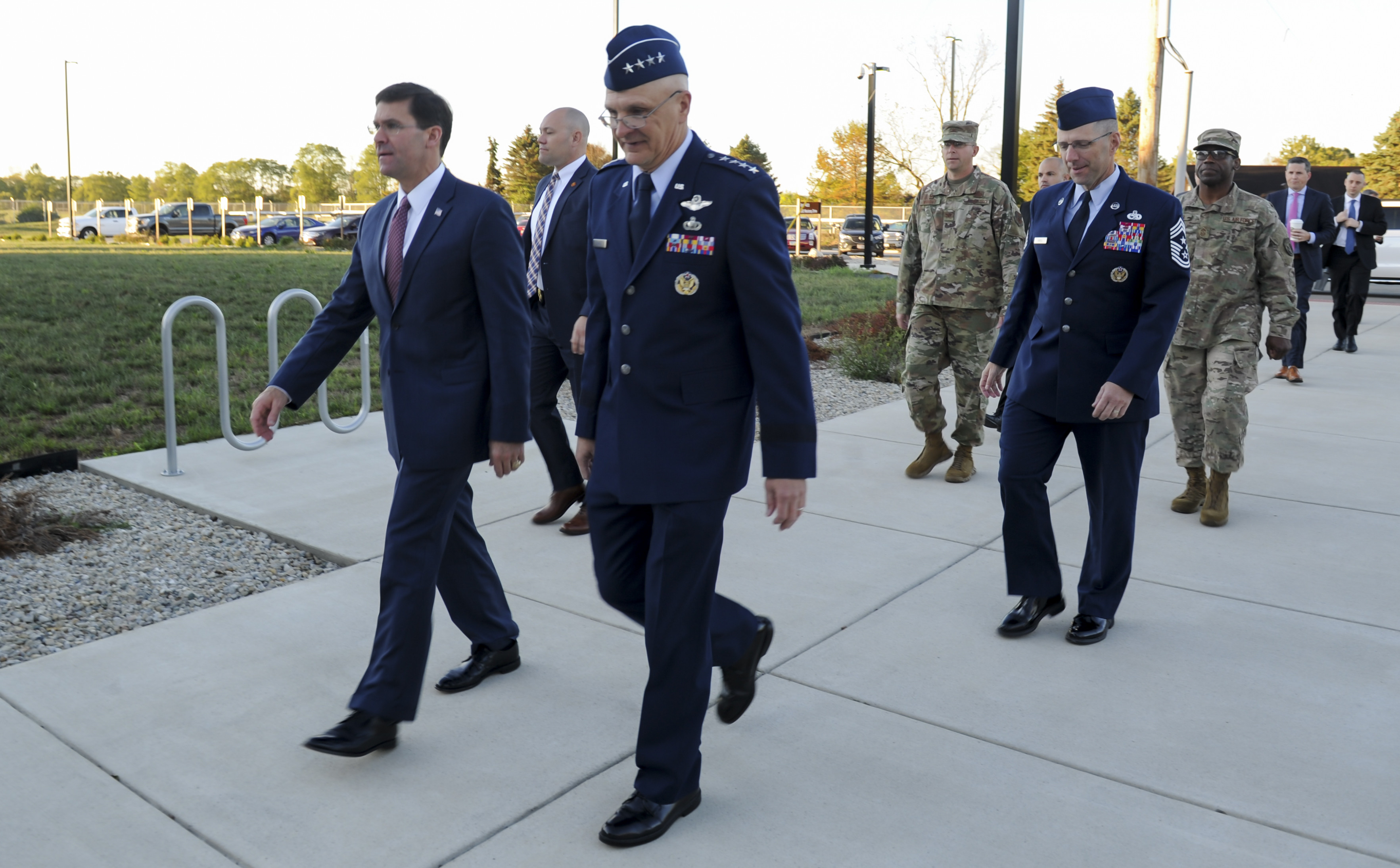 The new SECDEF visits NASIC > National Air and Space Intelligence ...