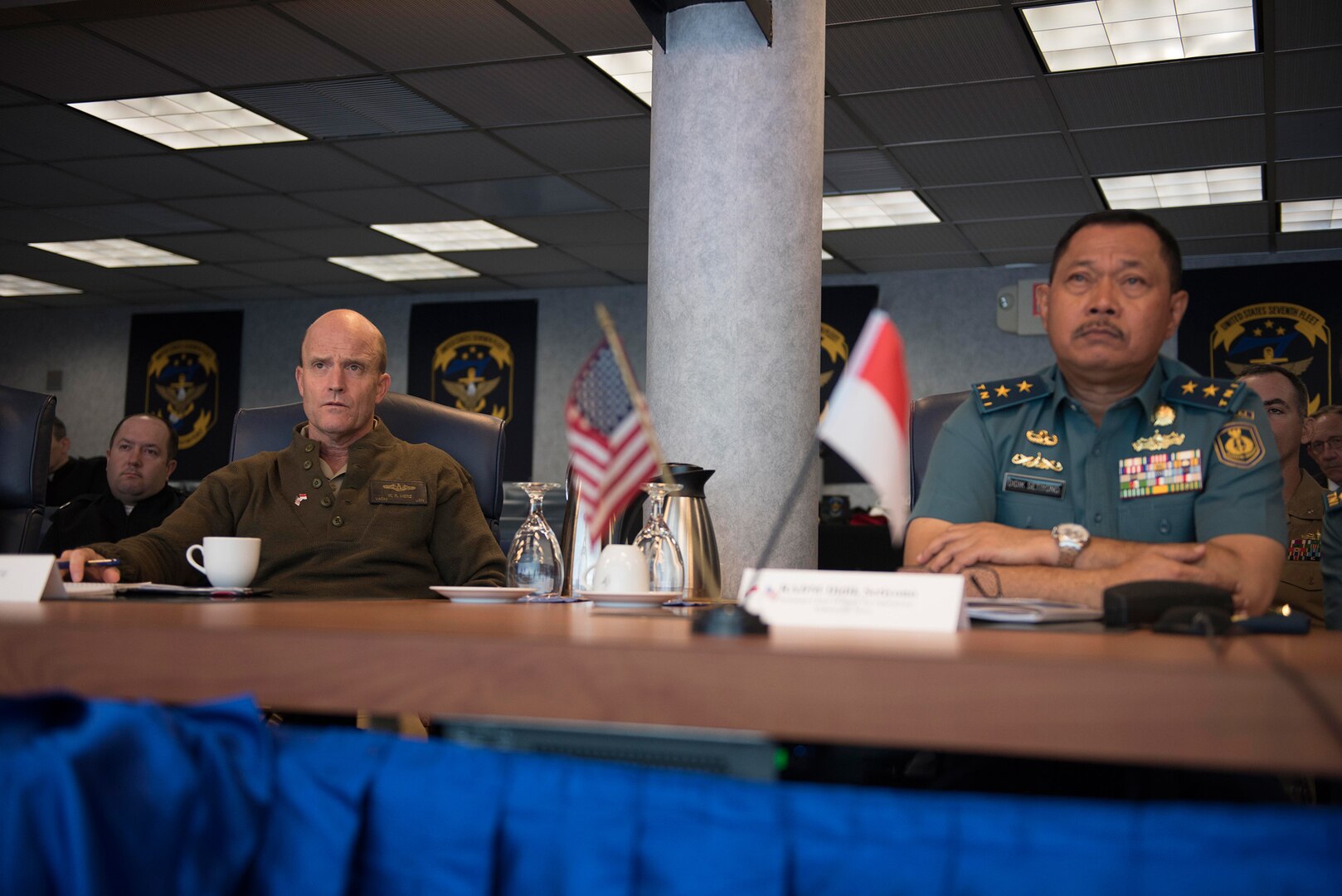 U.S. 7th Fleet Holds Staff Talks and Reinforces Partnership with ...