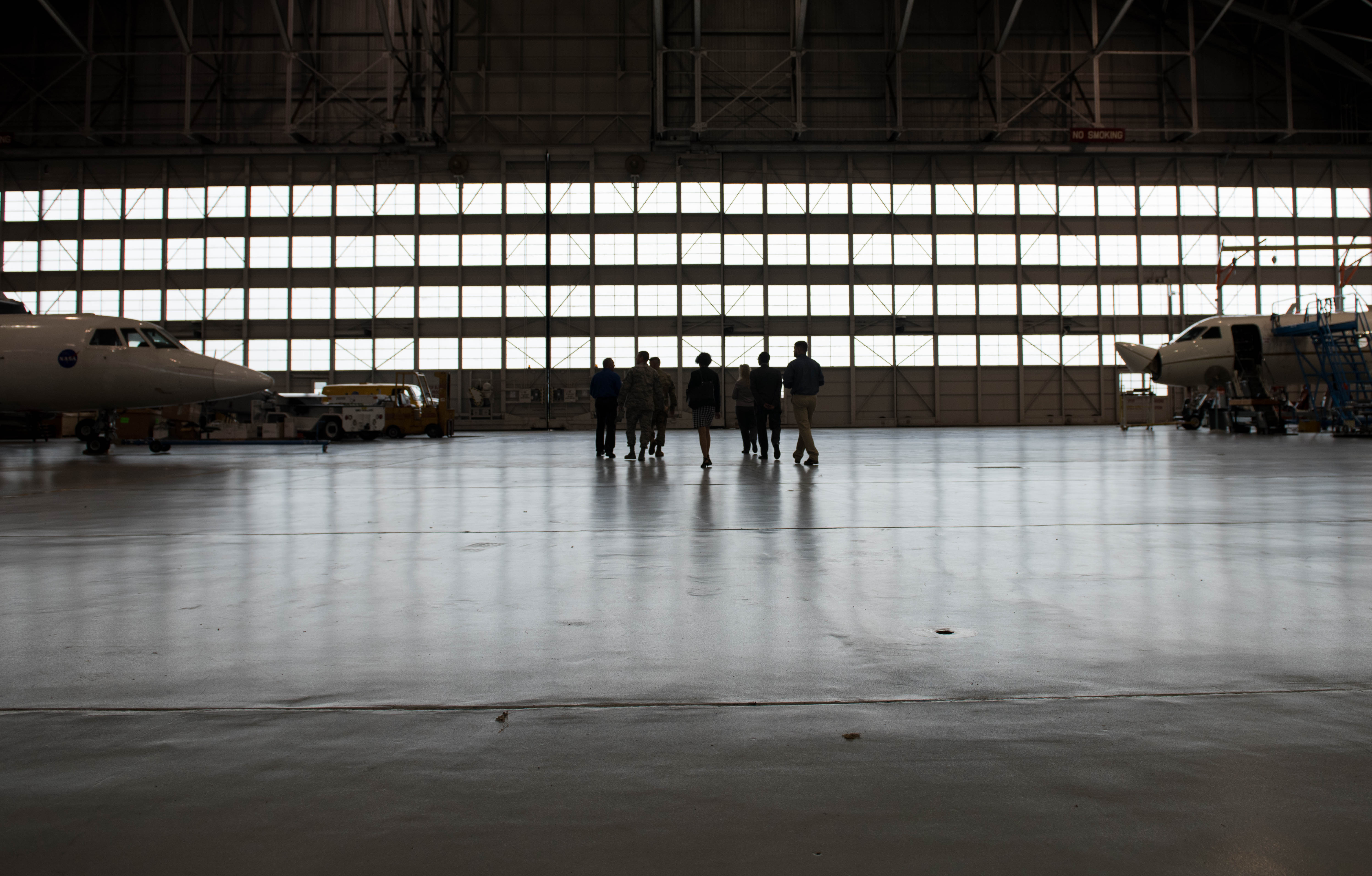 Aircraft Hangar A In Nasa