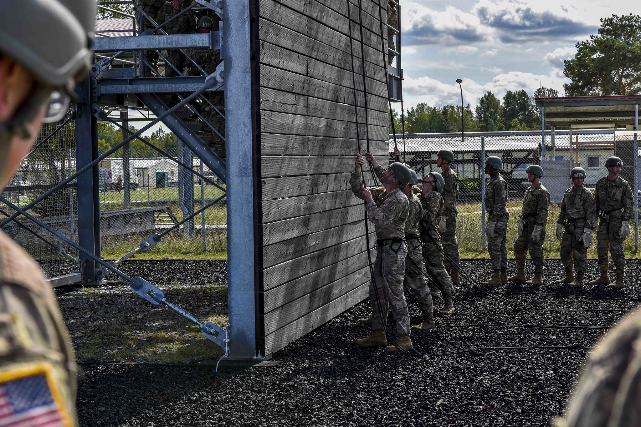 Air Assault Course in Grafenwöhr, Germany