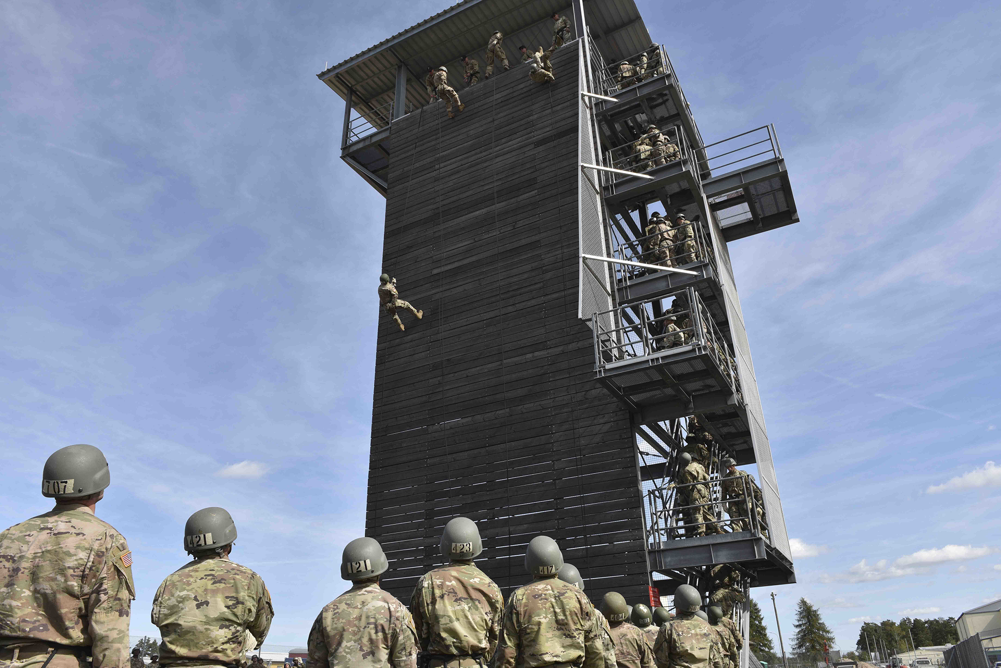 Air Assault Course in Grafenwöhr, Germany