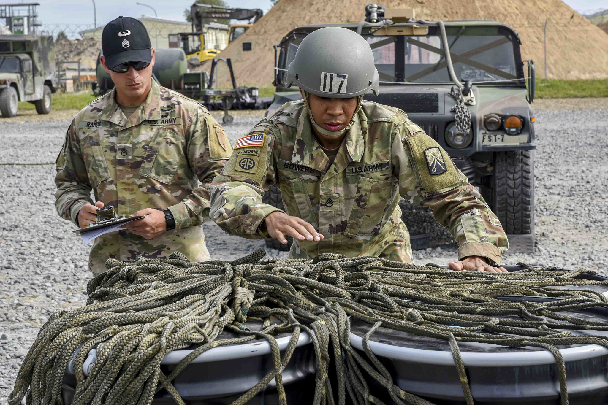 Air Assault Course in Grafenwöhr, Germany