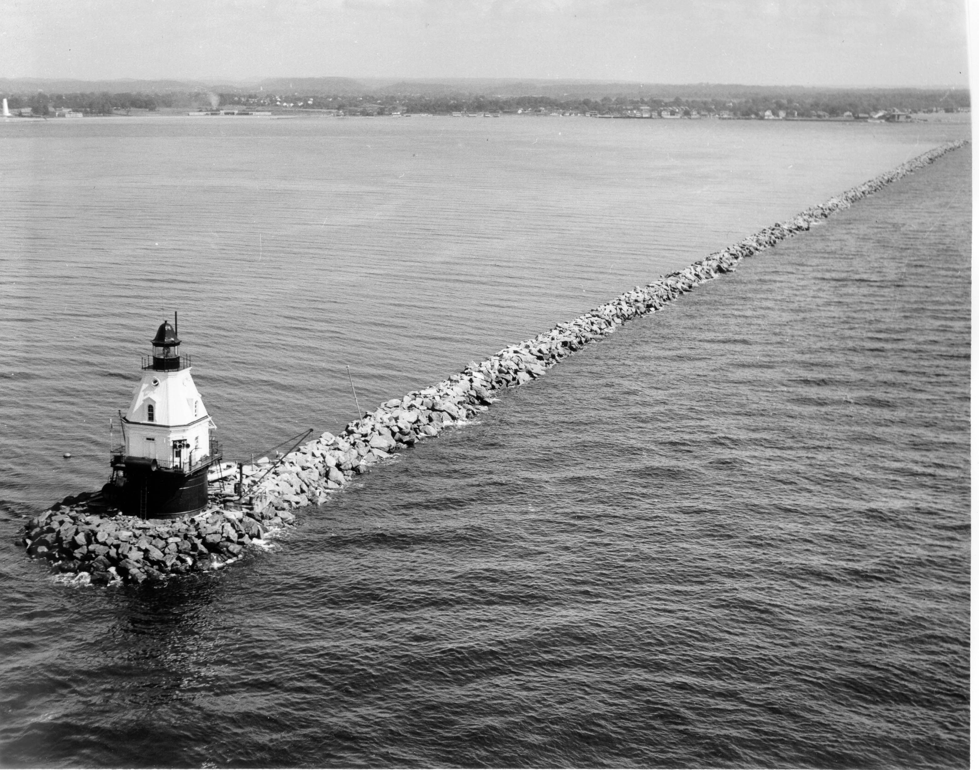 Southwest Ledge Light, aerial