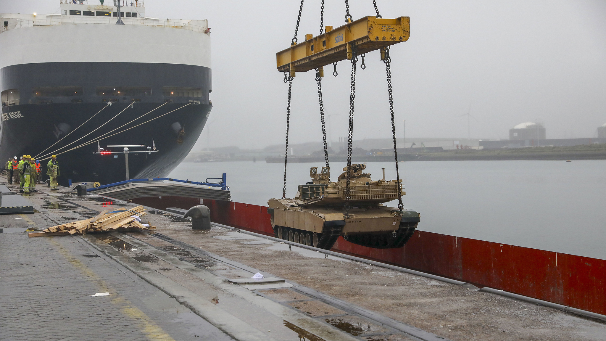 1st Cavalry Division arrives in Europe in support of Atlantic Resolve